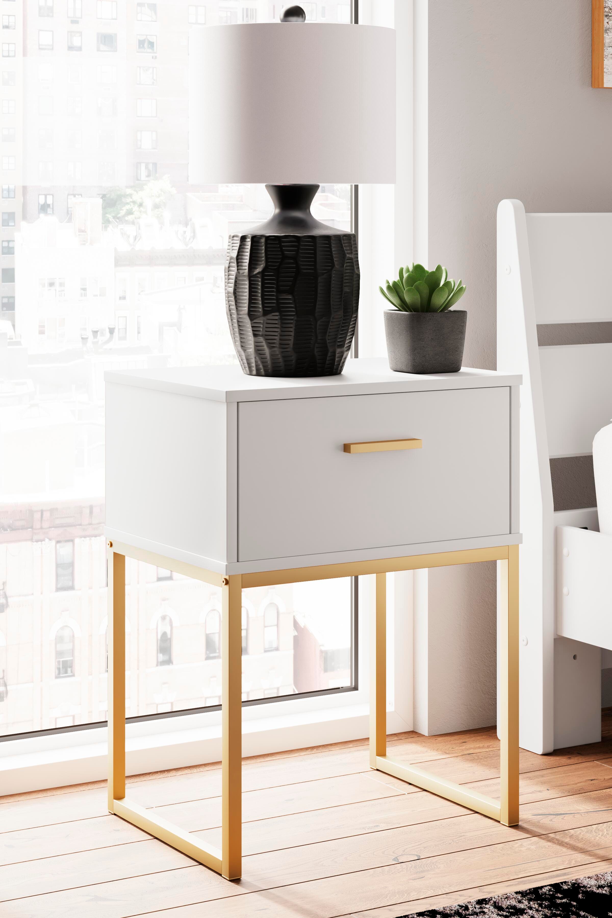 Click here for Socalle 20 1 Drawer Nightstand  Two-tone prices