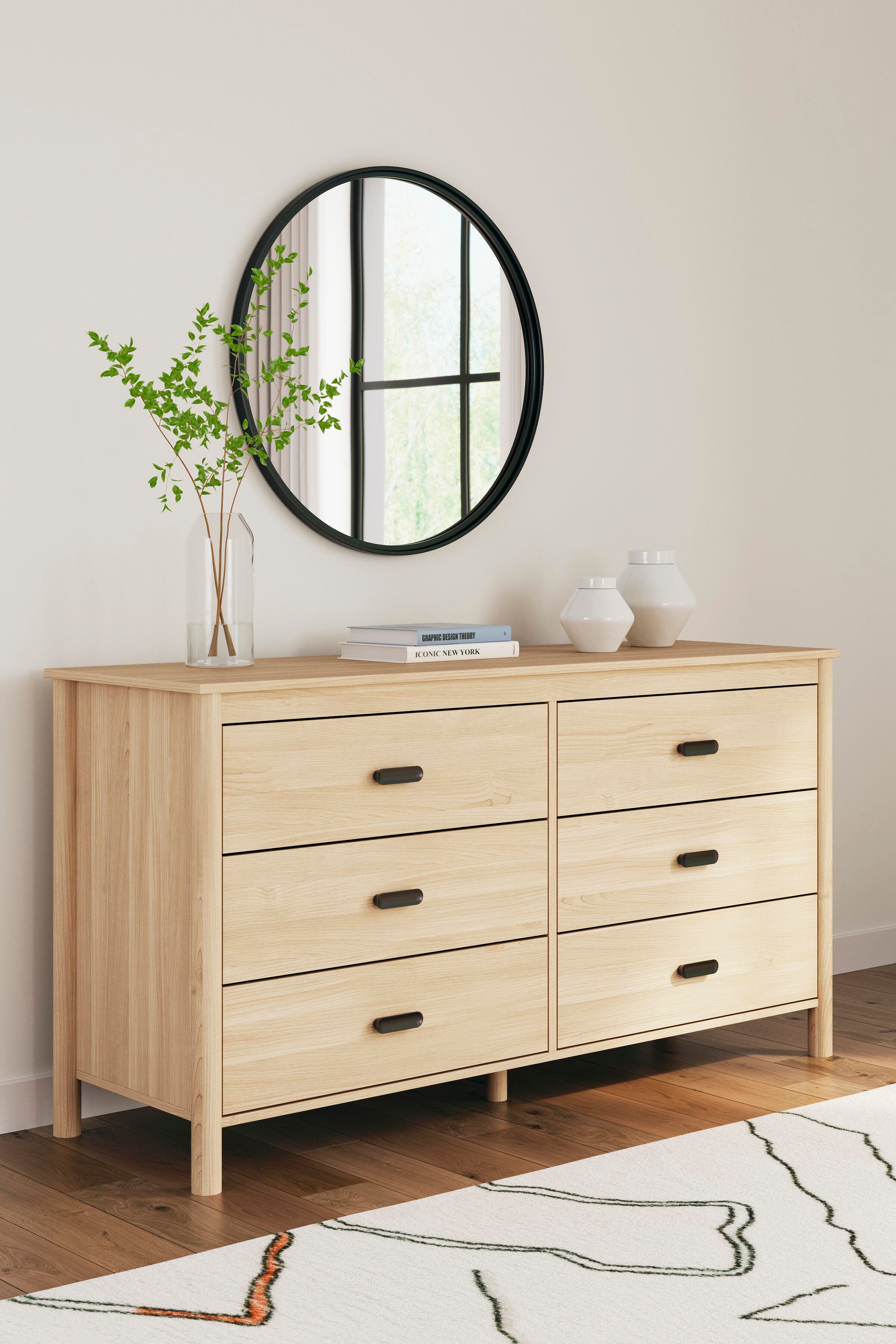 Click here for Cabinella 6 Drawer Dresser  Tan prices