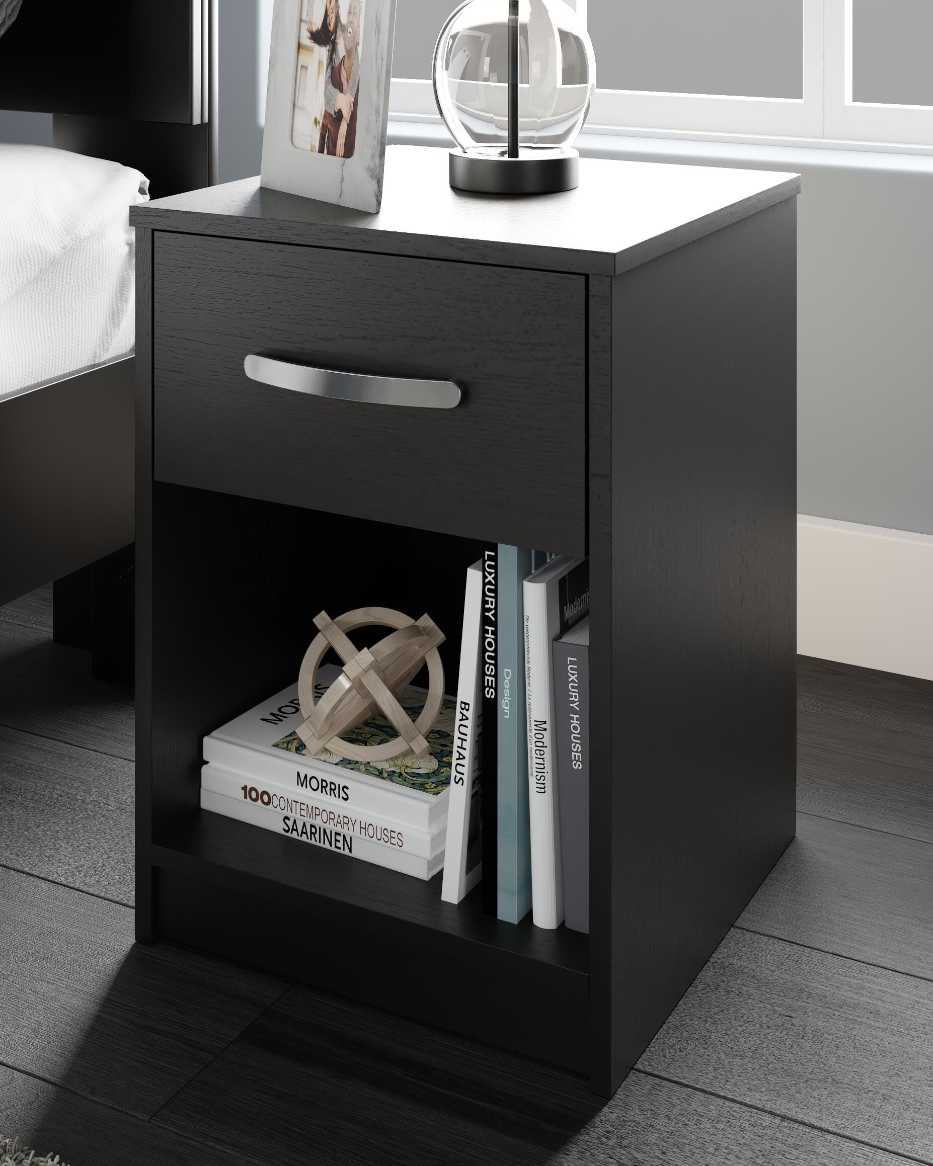 Click here for Finch 16 Nightstand  Black prices