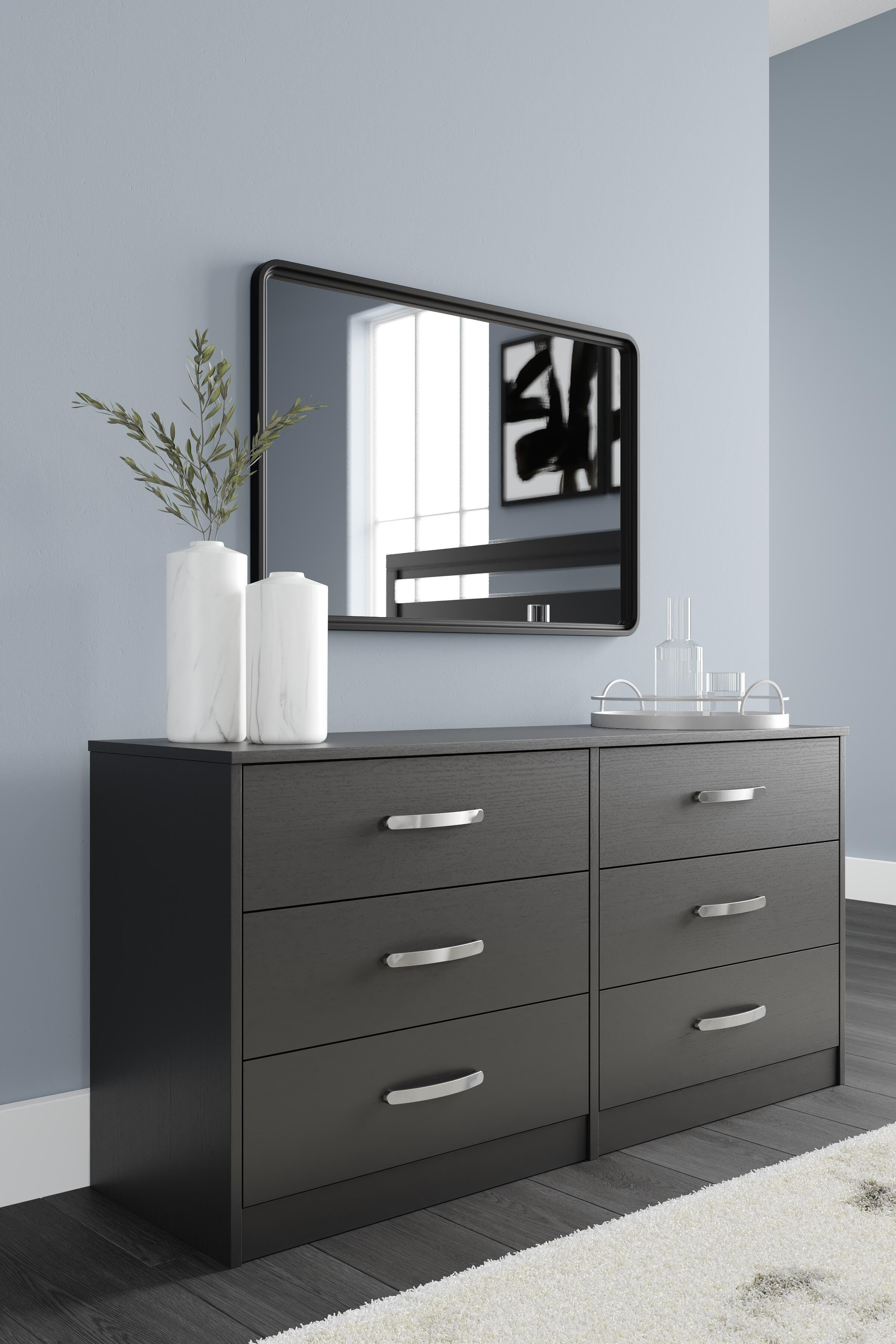 Click here for Finch 6 Drawer Dresser  Black prices