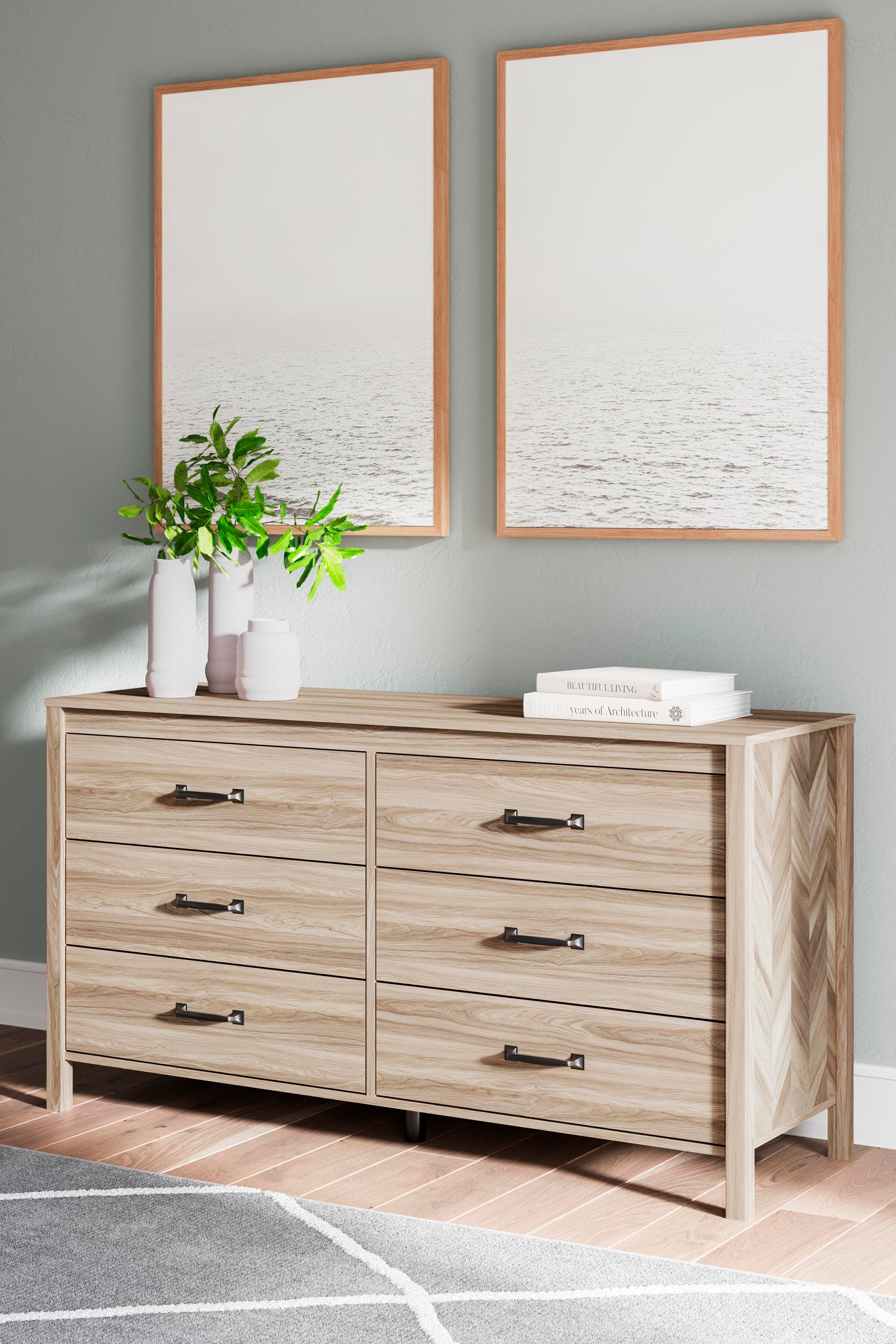 Click here for Battelle 6 Drawer Dresser  Tan prices