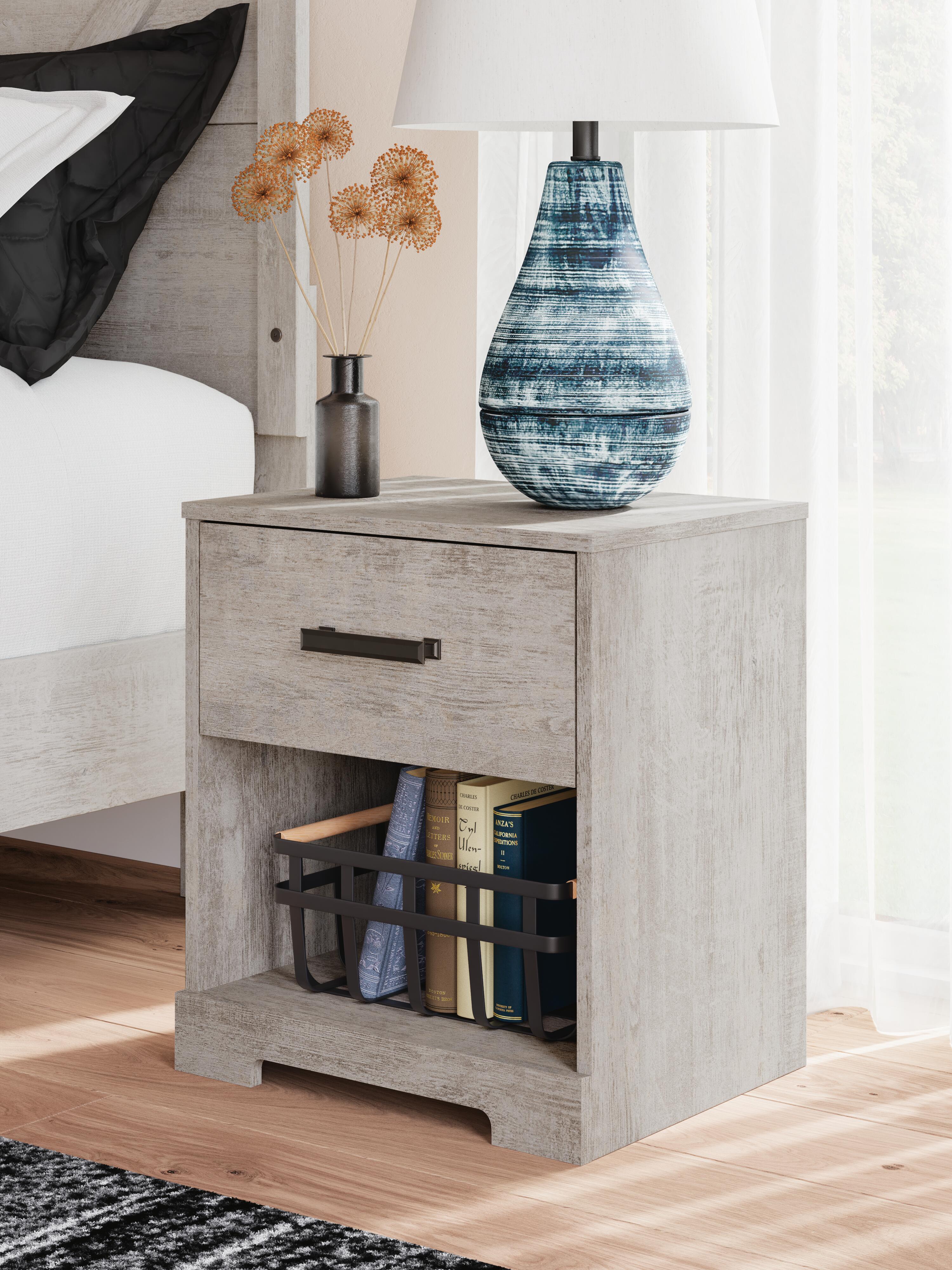Click here for Shawburn 20 1 Drawer Nightstand  Gray prices