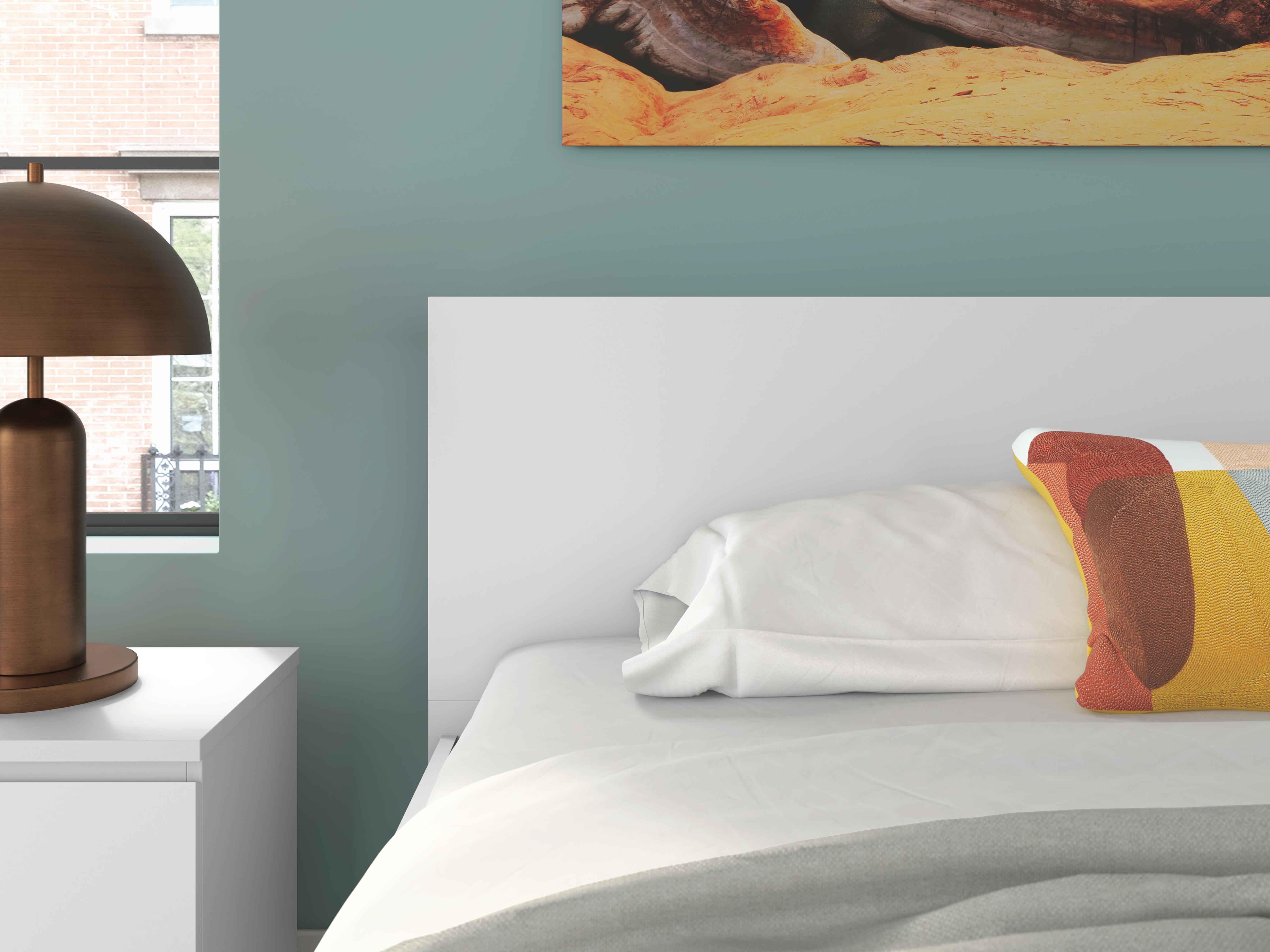 Click here for Onita King Panel Headboard  White prices