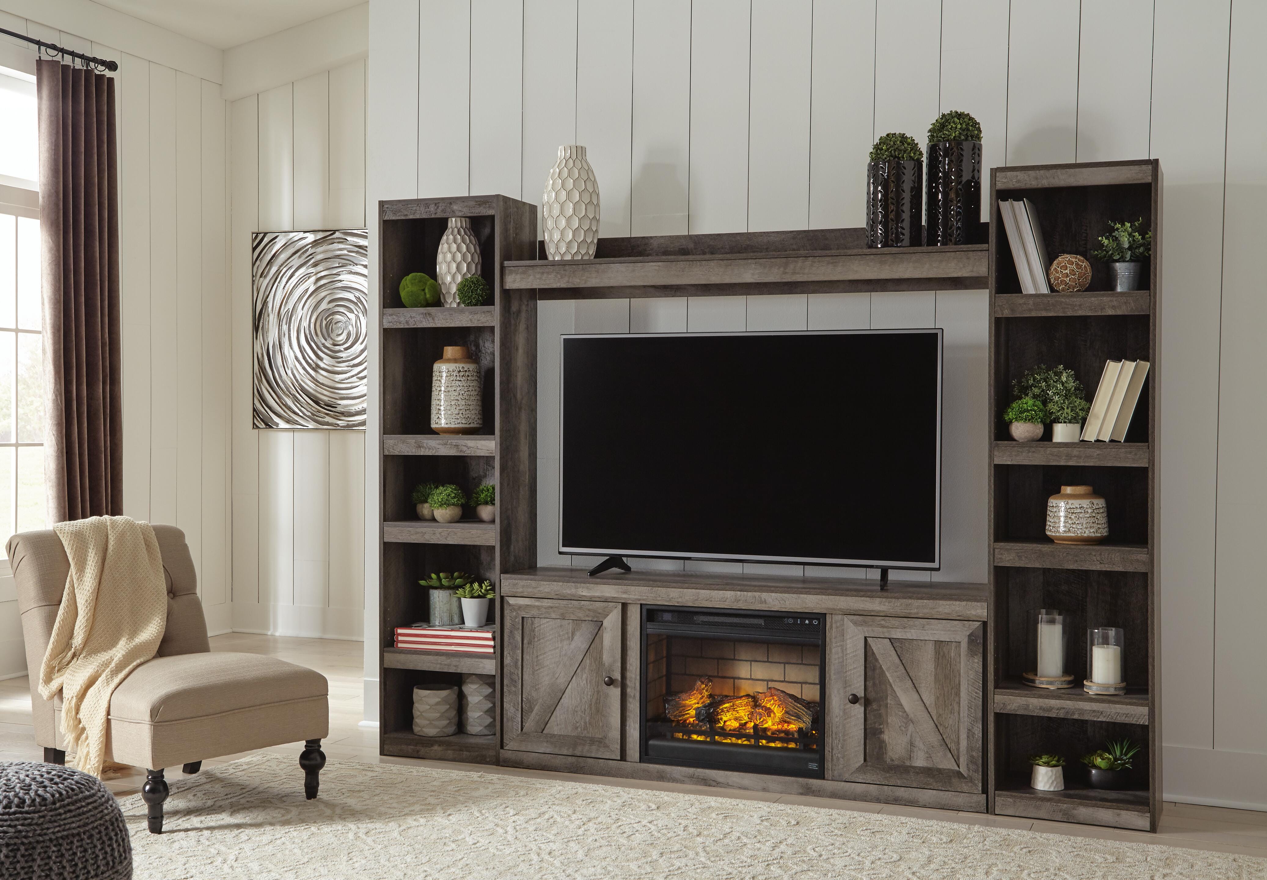 Click here for Wynnlow 4-Piece Entertainment Center with 60 TV St... prices