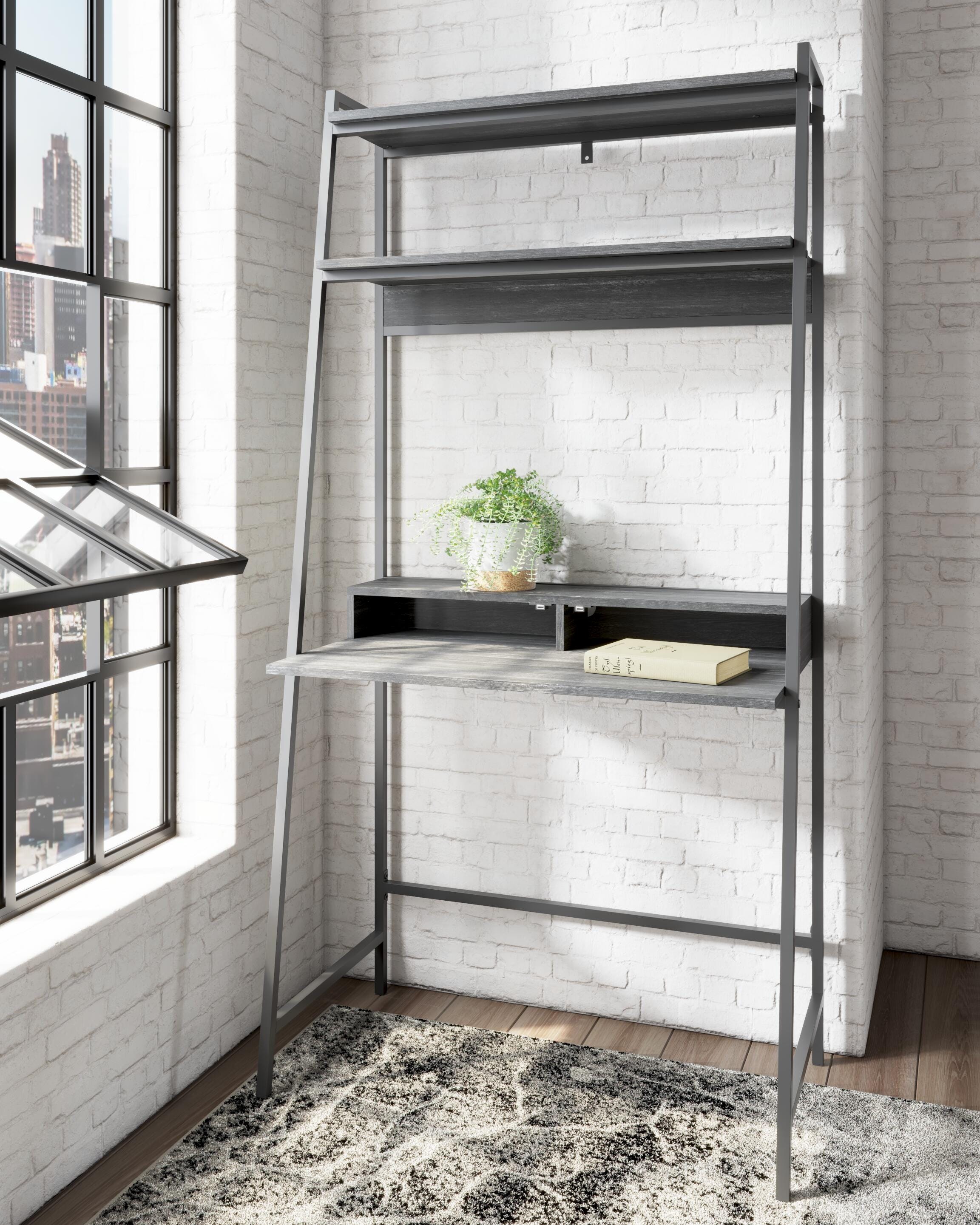 Click here for Yarlow 36 Home Office Desk with 2 Shelves and 2 US... prices