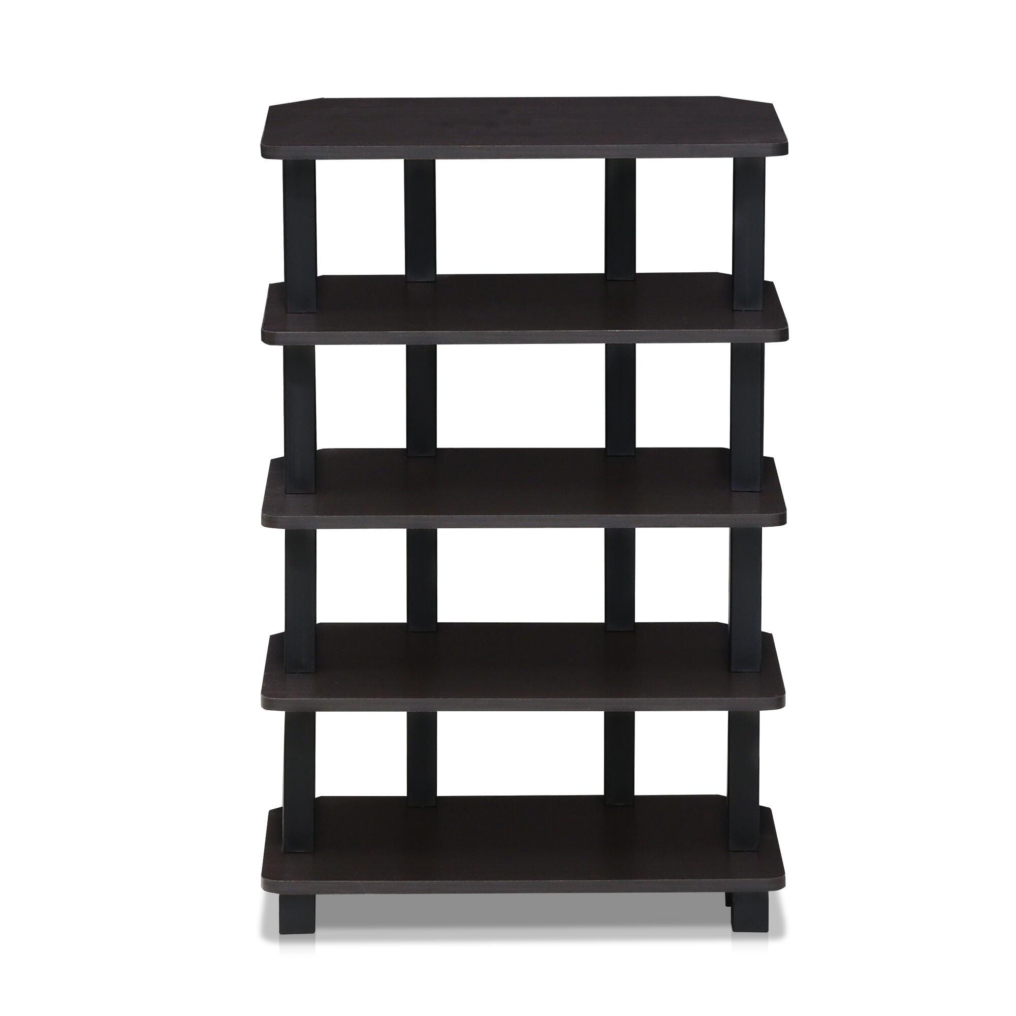 Click here for Five Shelf Corner Home Office Bookcase  Espresso prices