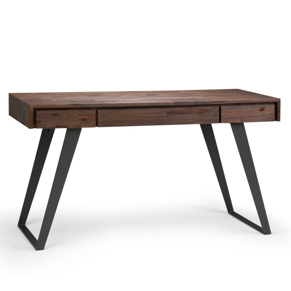 Click here for Lowry 54 Desk  Distressed Charcoal prices