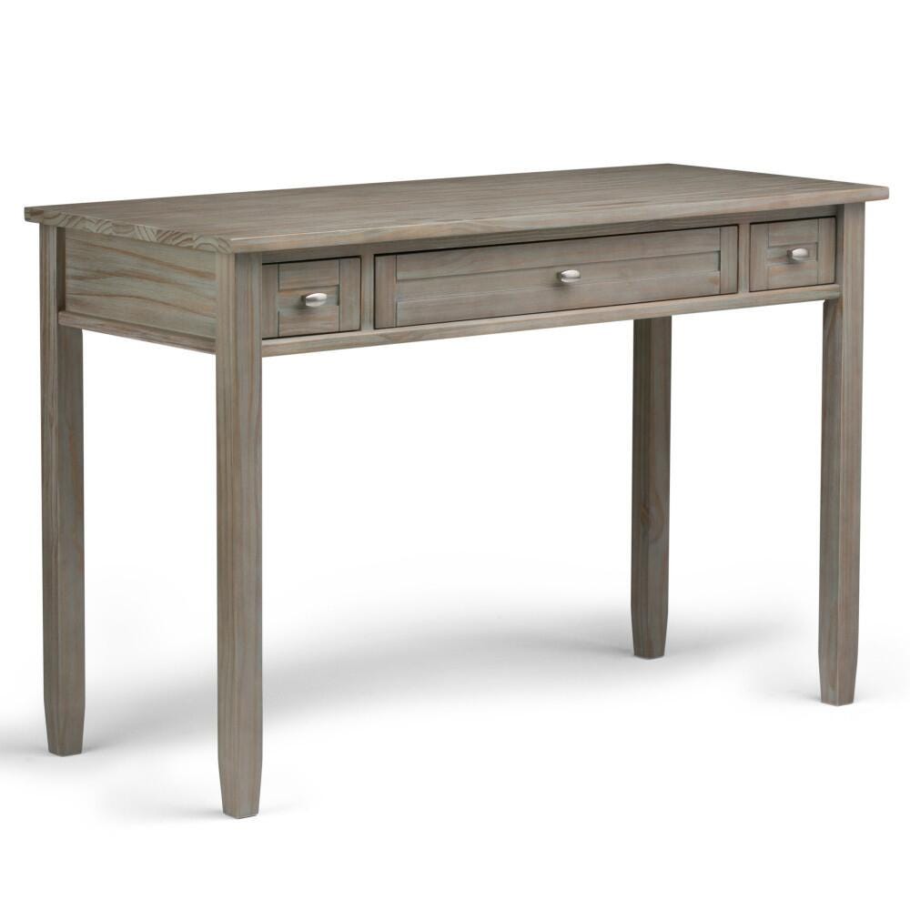 Click here for Warm Shaker 48 Wide Writing Desk  Distressed Gray prices