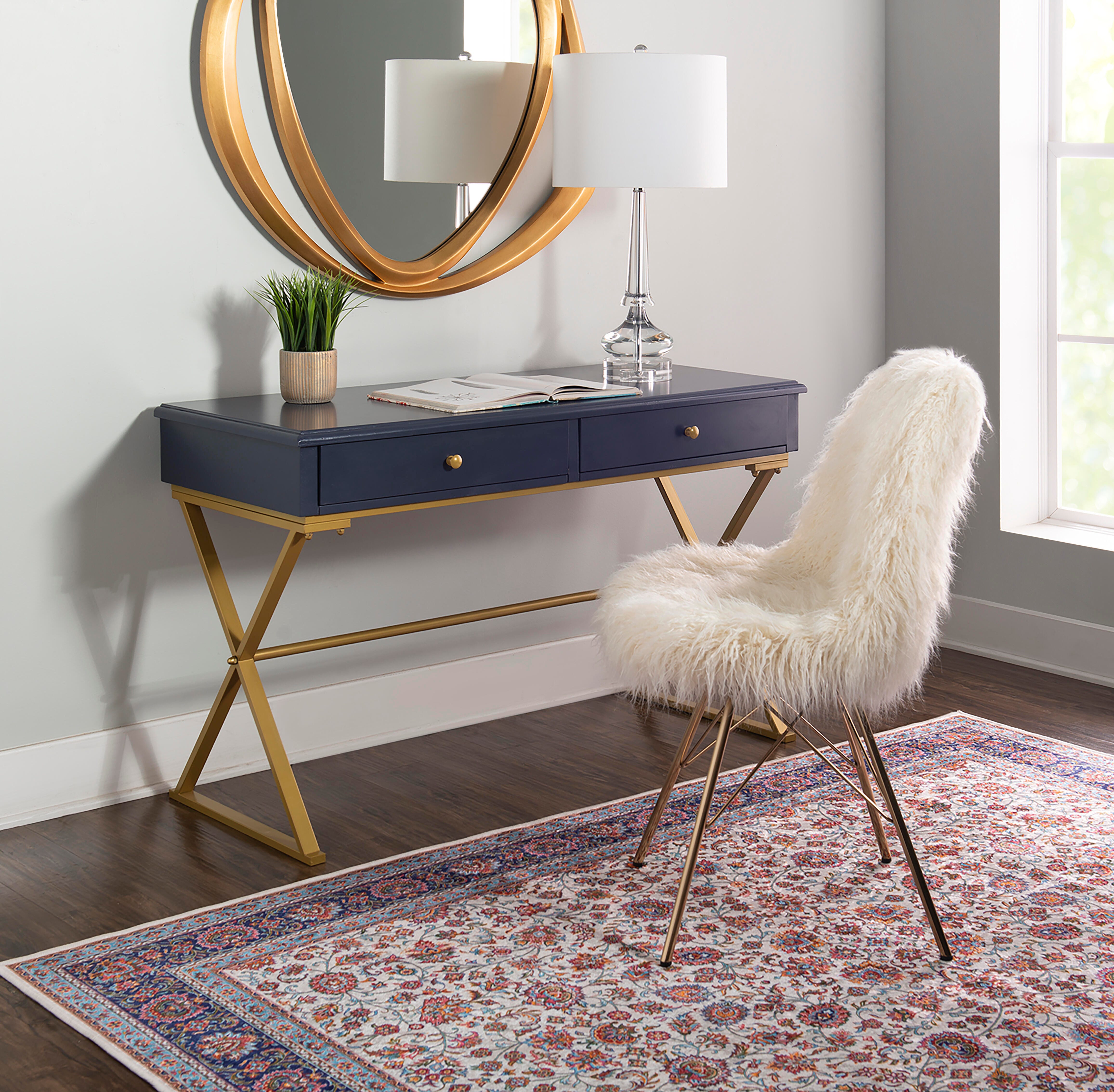 Click here for Henrick Campaign Desk  Blue prices