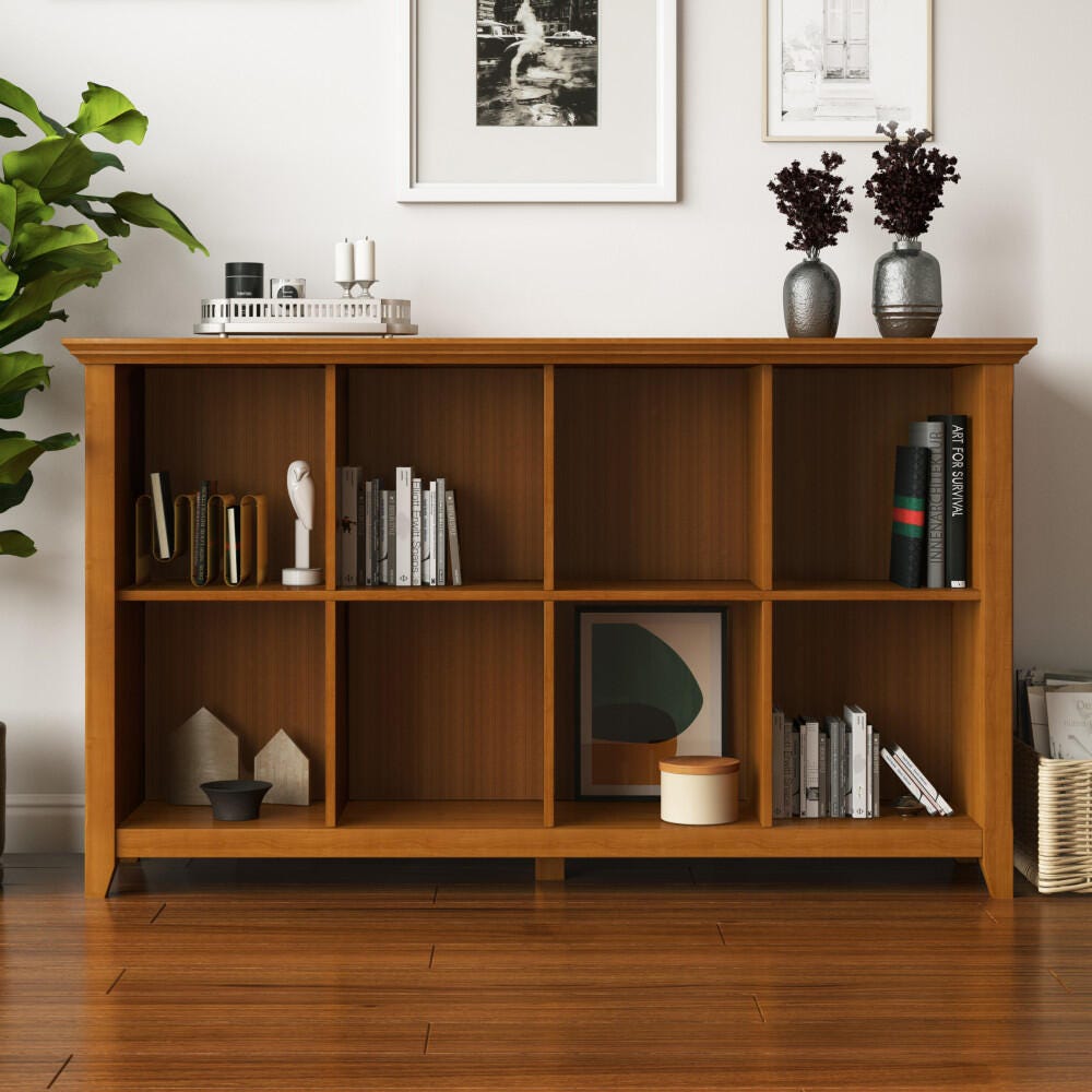 Click here for Acadian 8 Cube Bookcase and Storage Unit  Brown prices