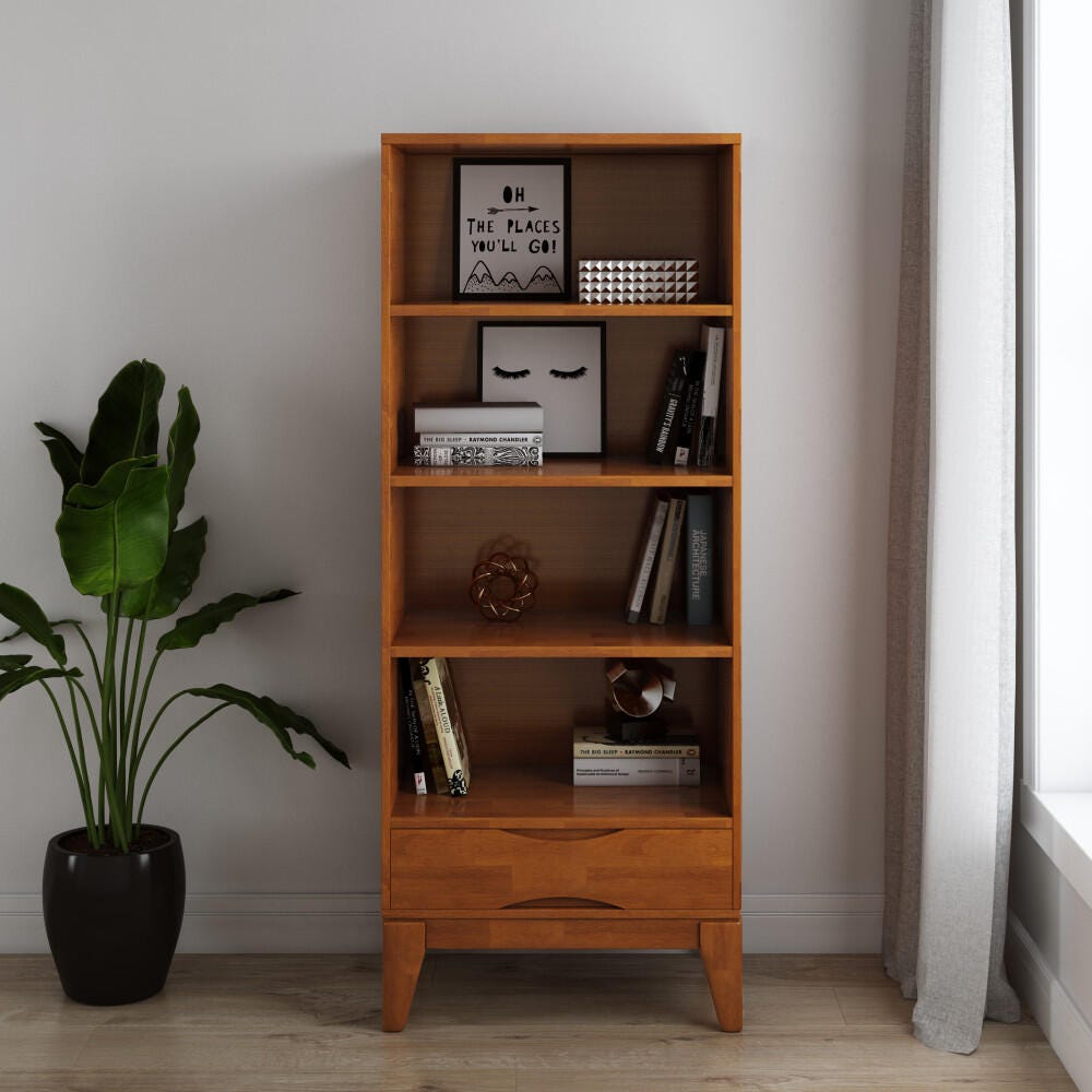 Click here for Harper Bookcase with Storage  Light Brown prices