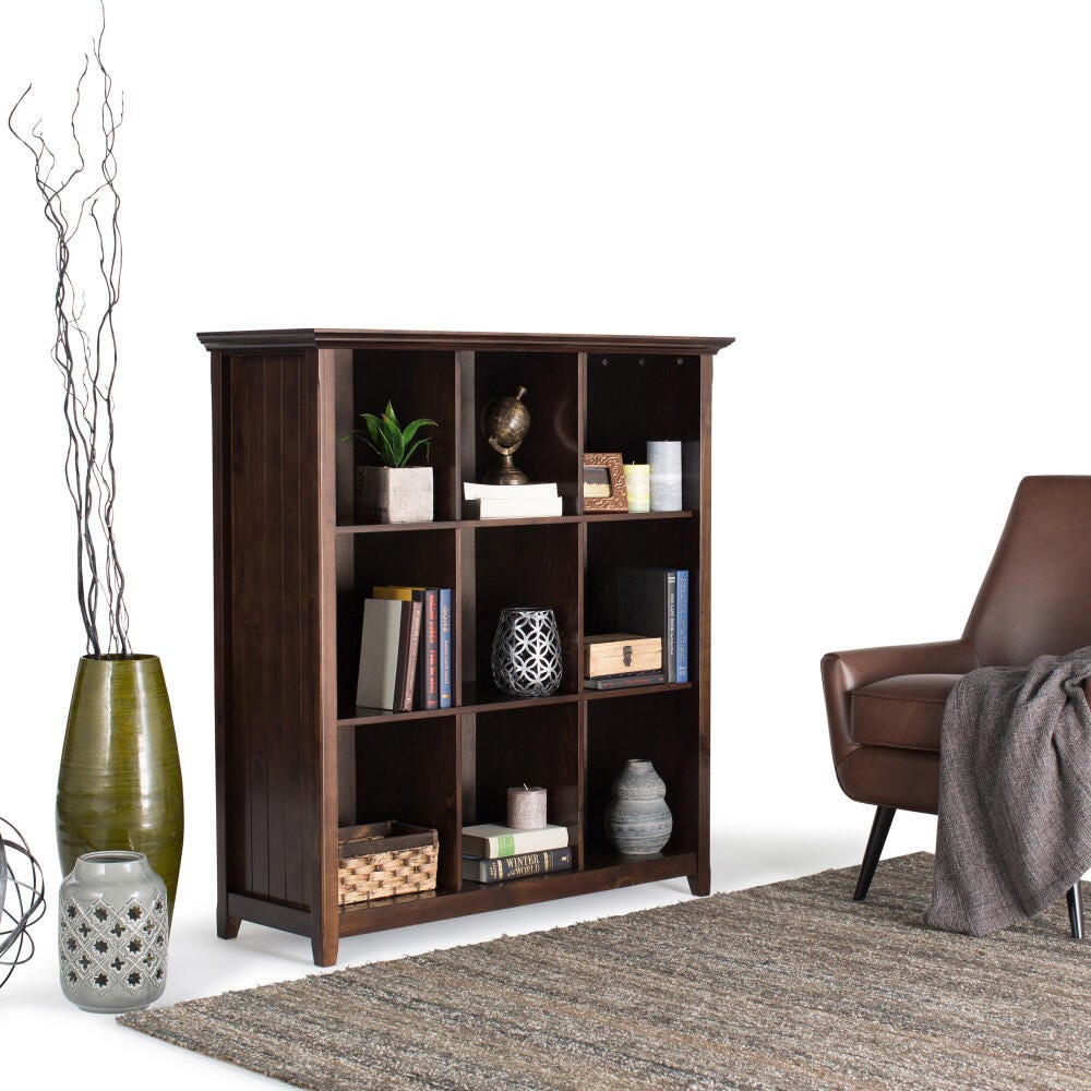 Click here for Acadian 9 Cube Bookcase and Storage Unit  Brown prices