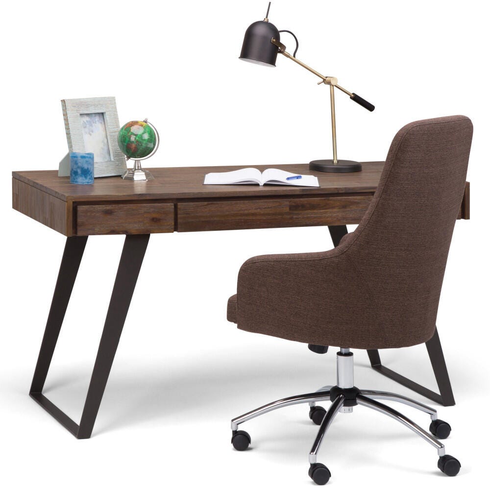 Click here for Simpli Home Lowry 54 Desk  Brown prices