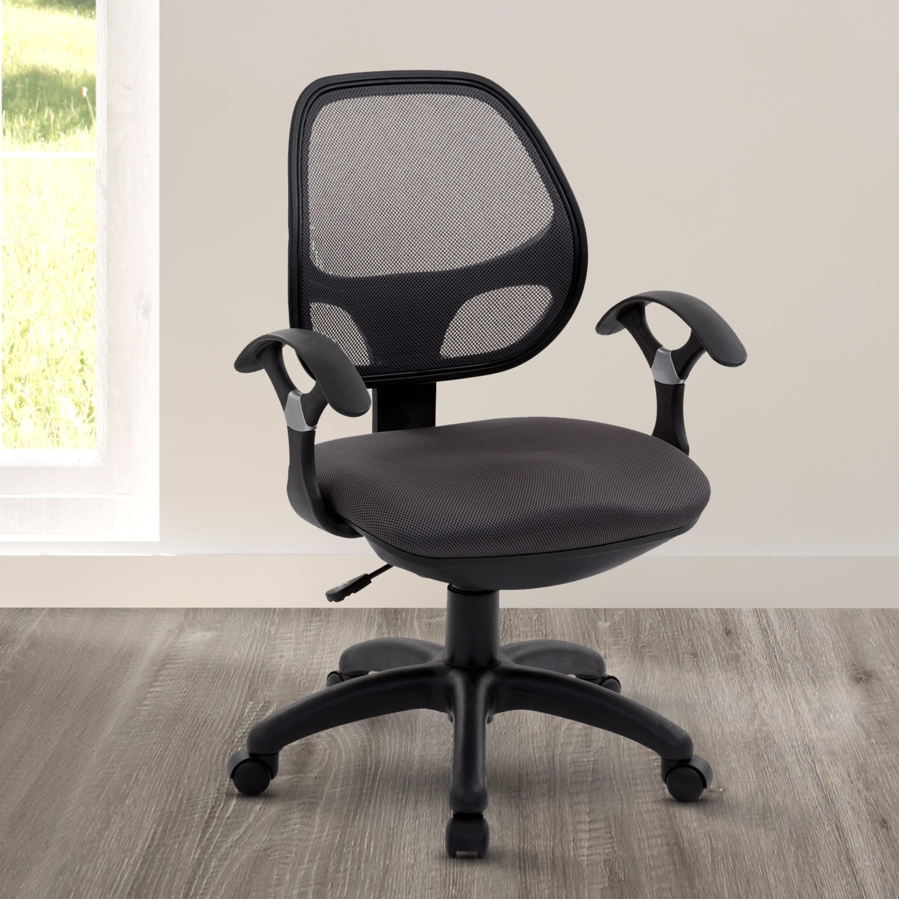 Click here for Techni Mobili Midback Mesh Task Office Chair  Blac... prices