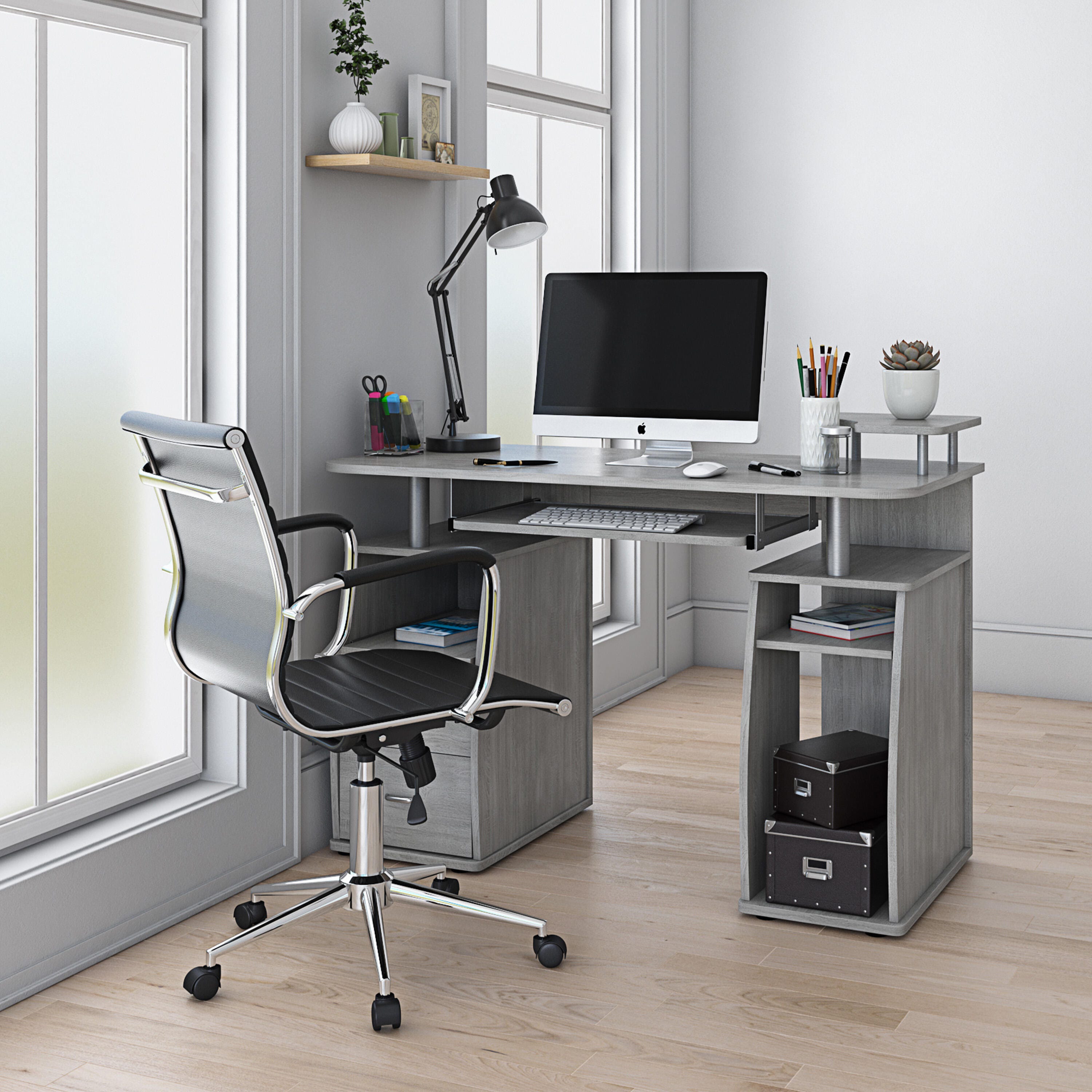 Click here for Techni Mobili Computer Workstation Desk With Stora... prices