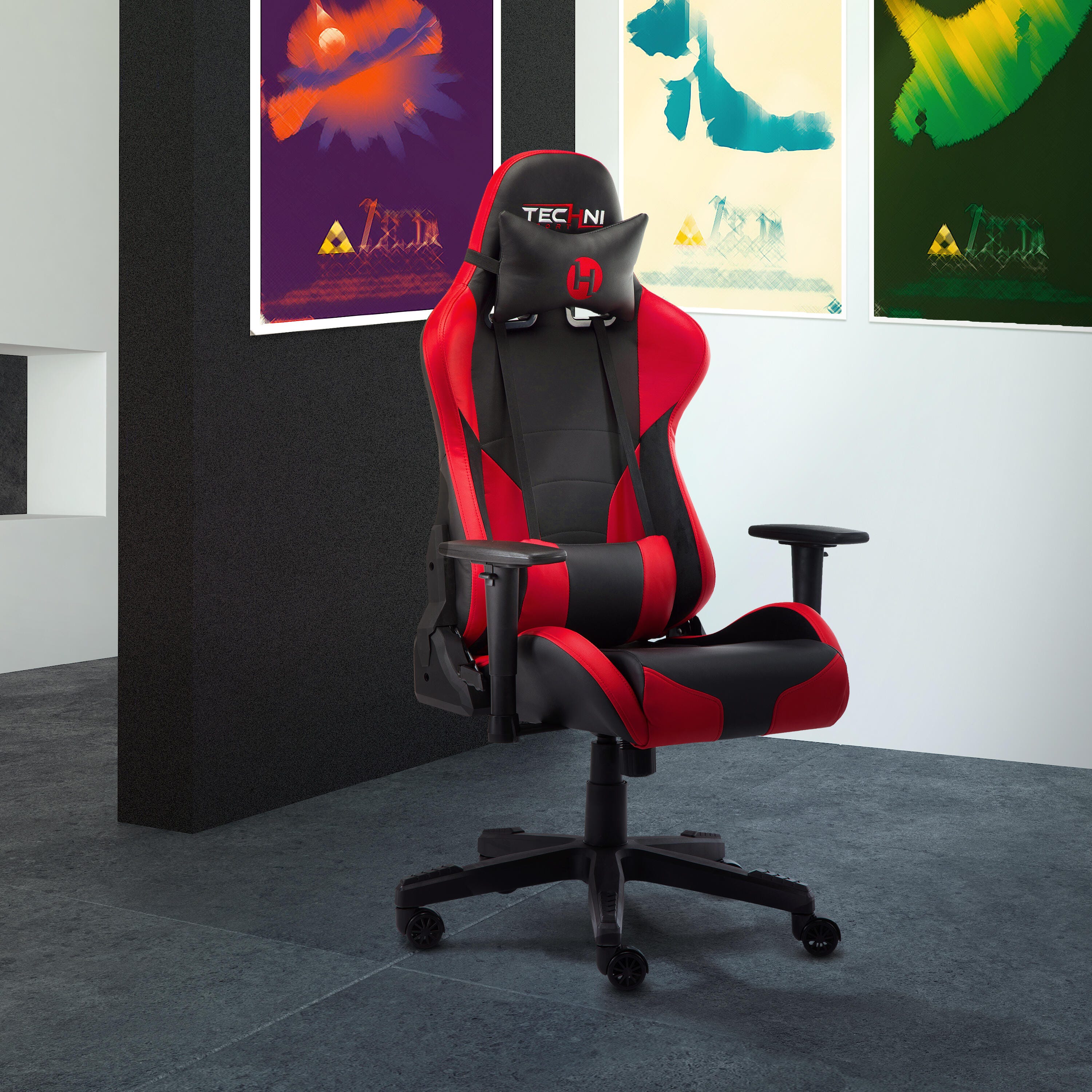 Click here for Techni Sport TS-90 PC Gaming Chair  Red prices