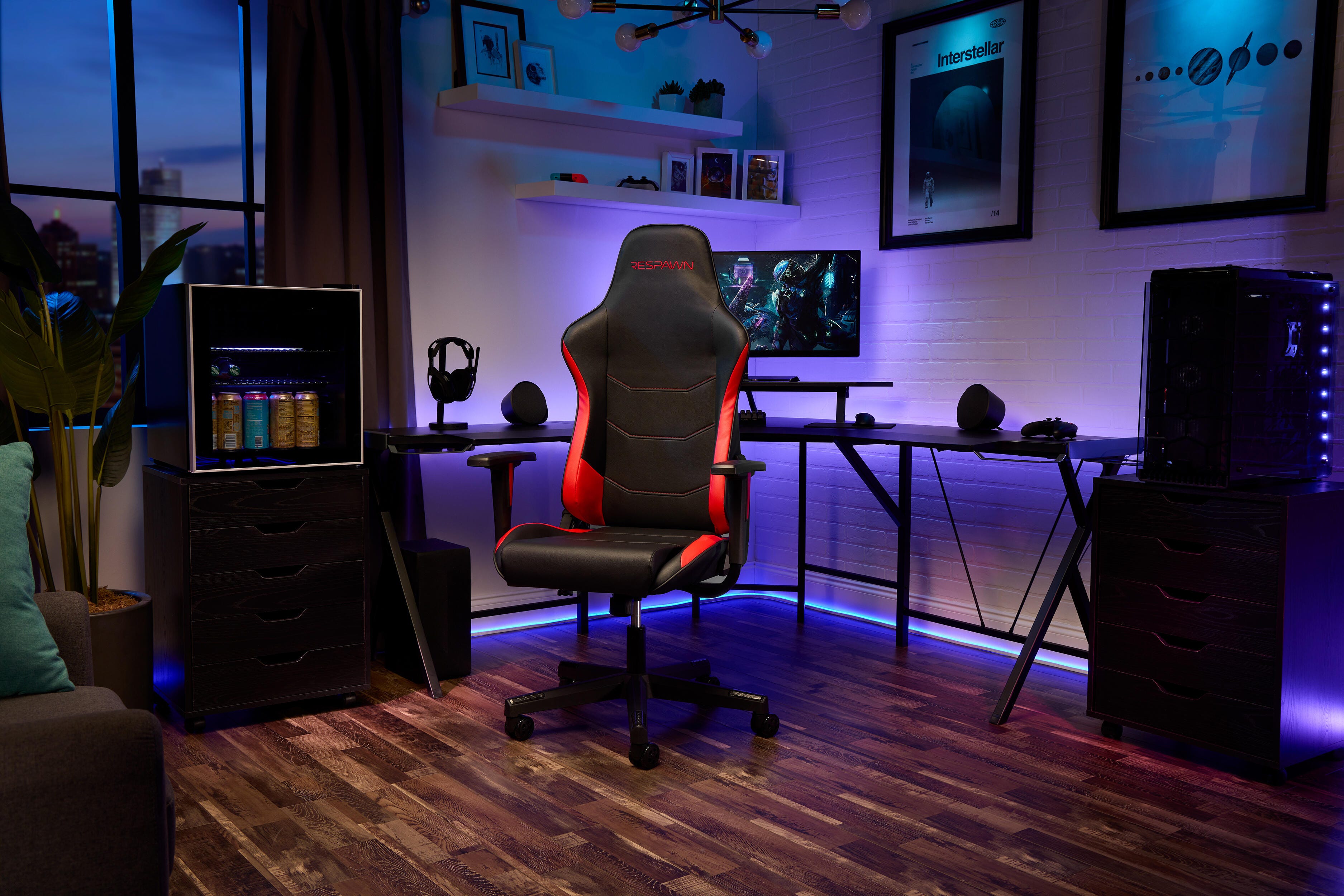 Click here for RESPAWN 110 Ergonomic Gaming Chair  Red prices