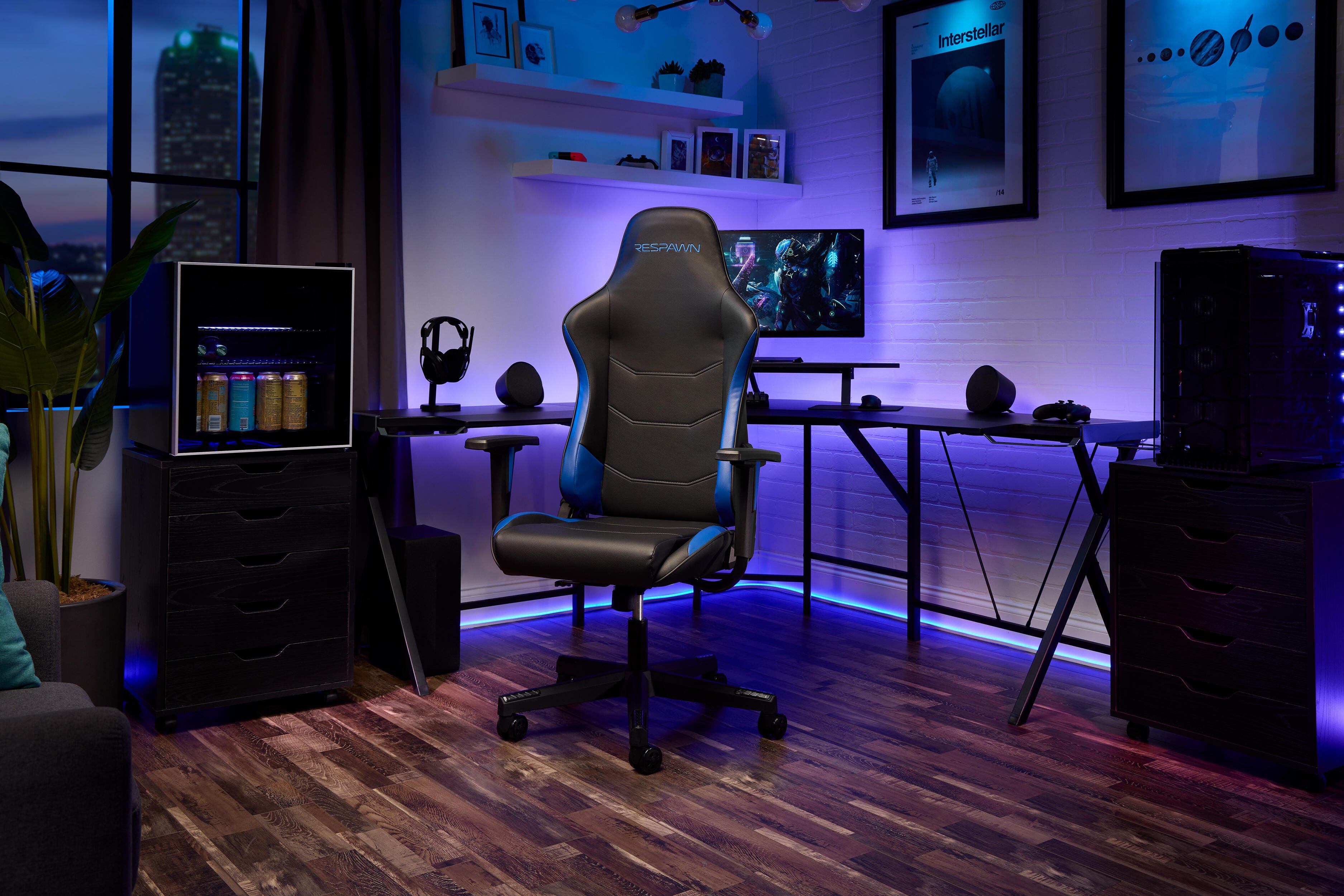 Click here for RESPAWN 110 Ergonomic Gaming Chair  Blue prices