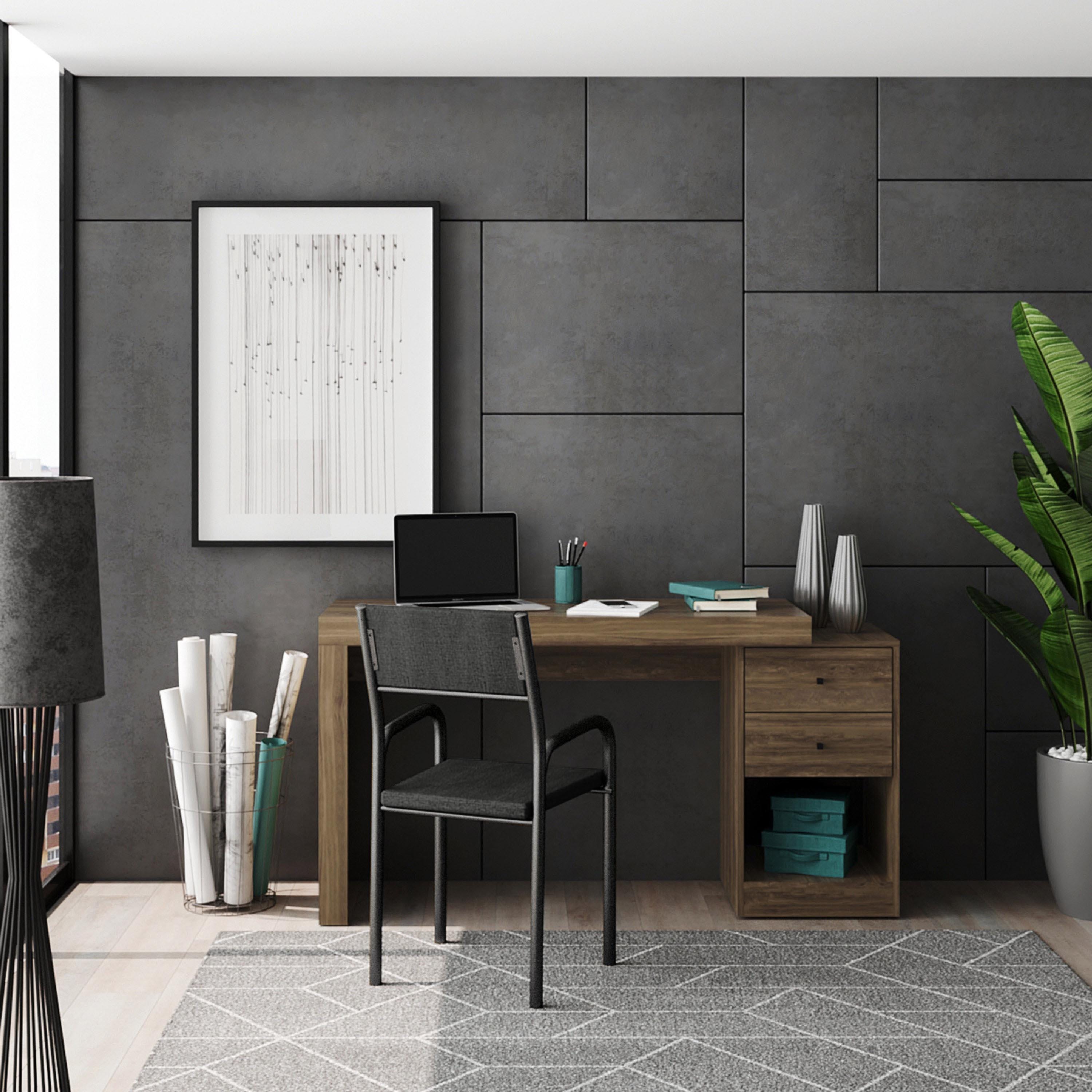 Click here for Techni Mobili 47 Expandable Home Office Desk  Waln... prices