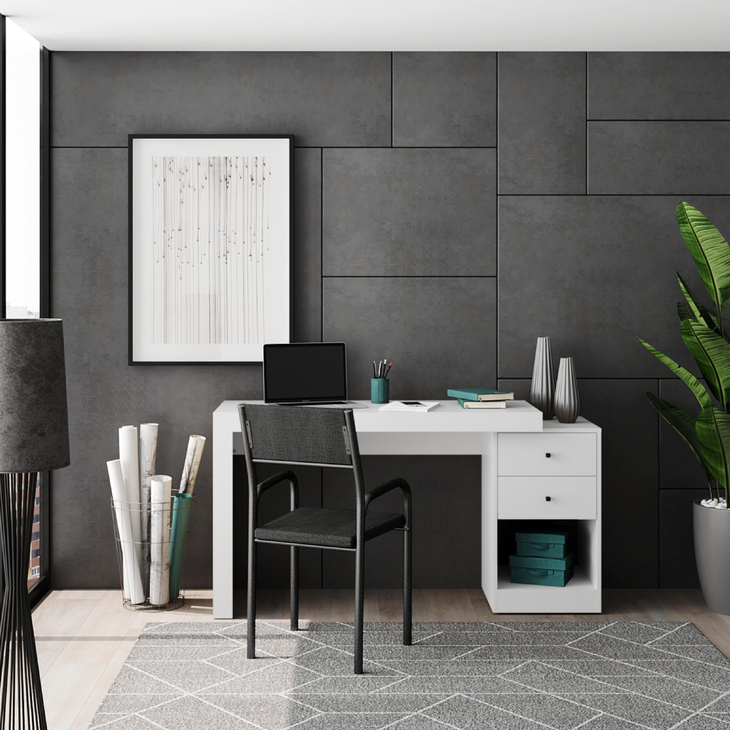 Click here for Techni Mobili 47 Expandable Home Office Desk  Whit... prices