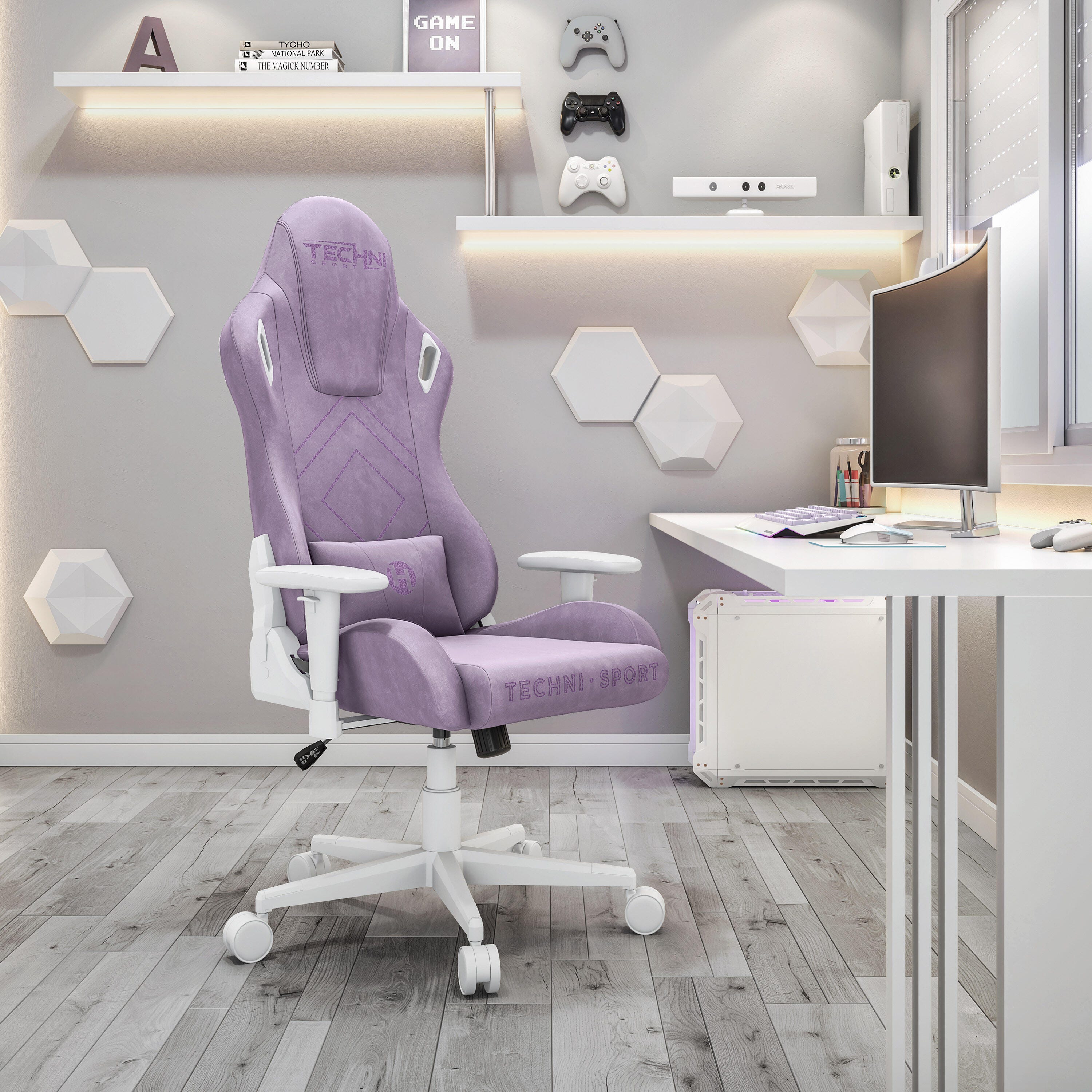 Click here for Techni Sport Gaming Chair  Purple prices