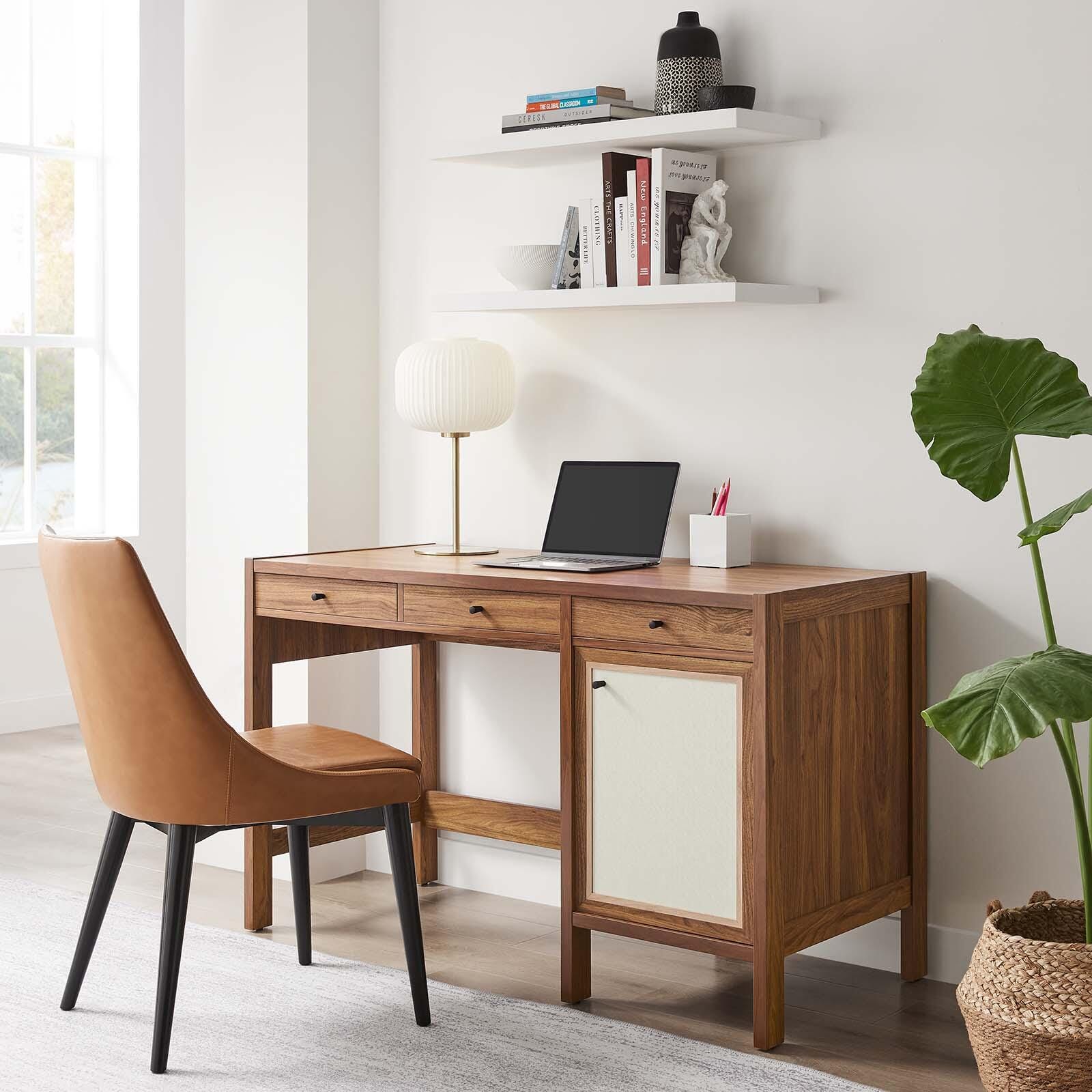 Click here for Capri 49 Office Desk  Walnut prices
