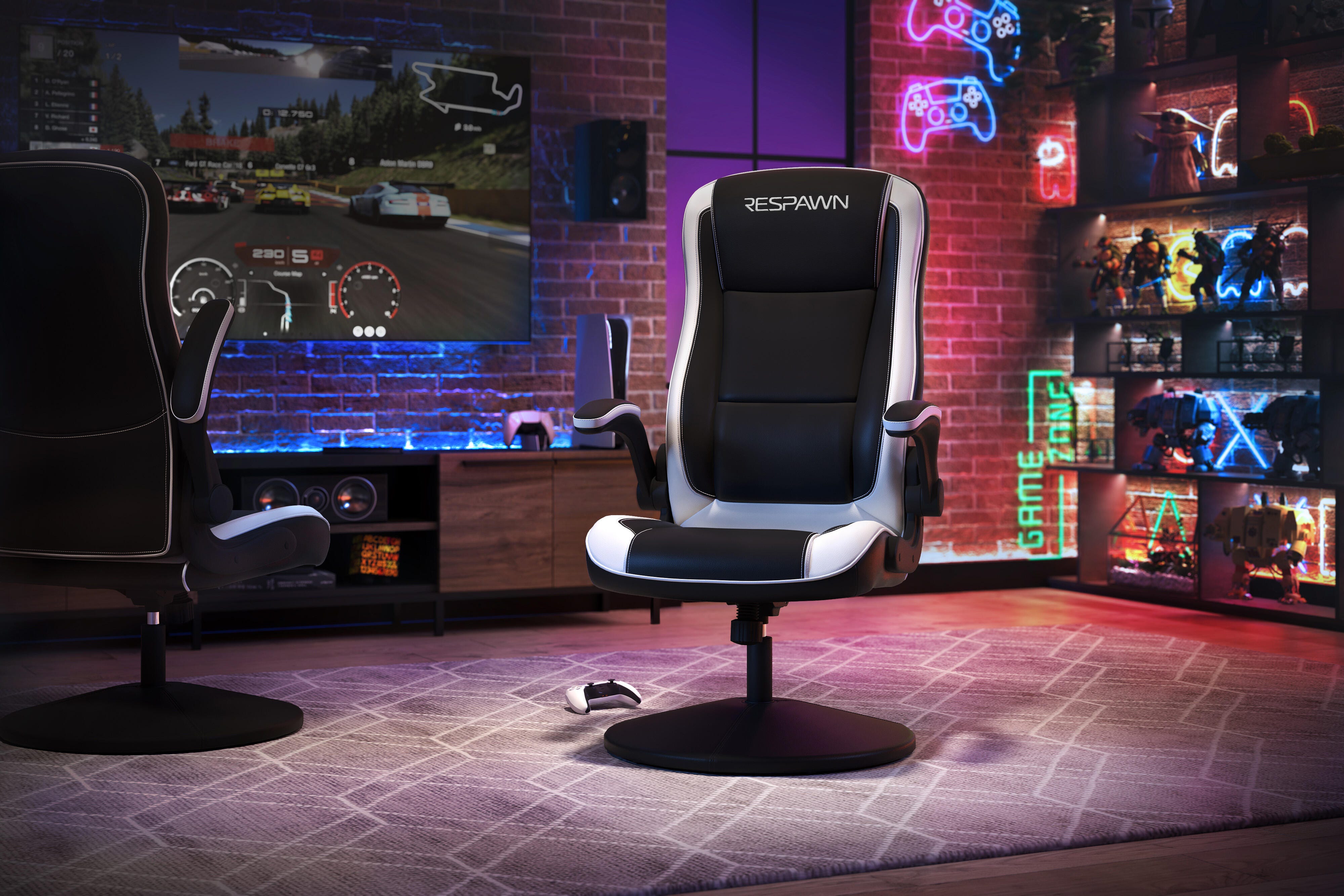 Click here for RESPAWN 800 Gaming Chair  Black/White prices