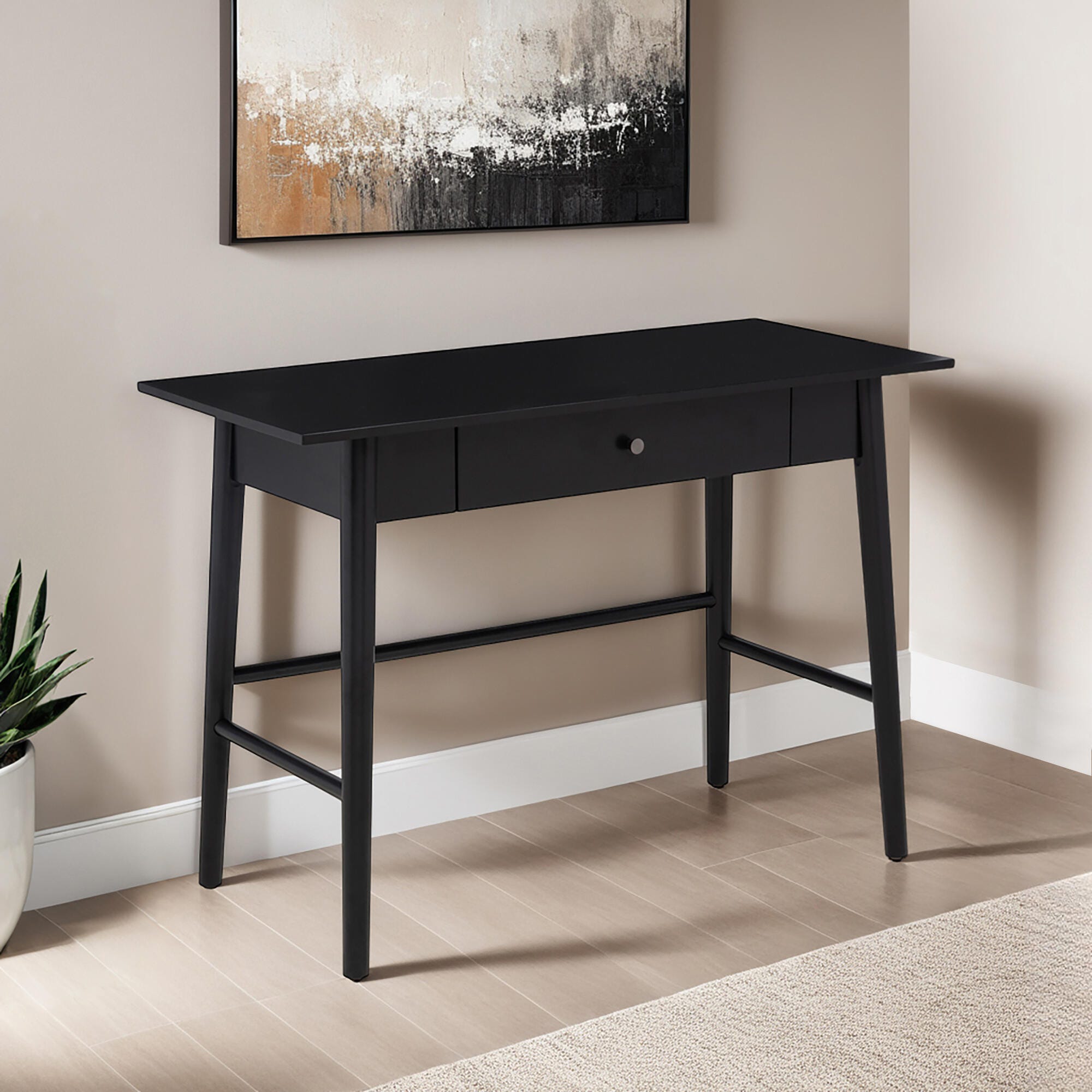 Click here for Linon Charlotte 42 Home Office Desk  Black prices