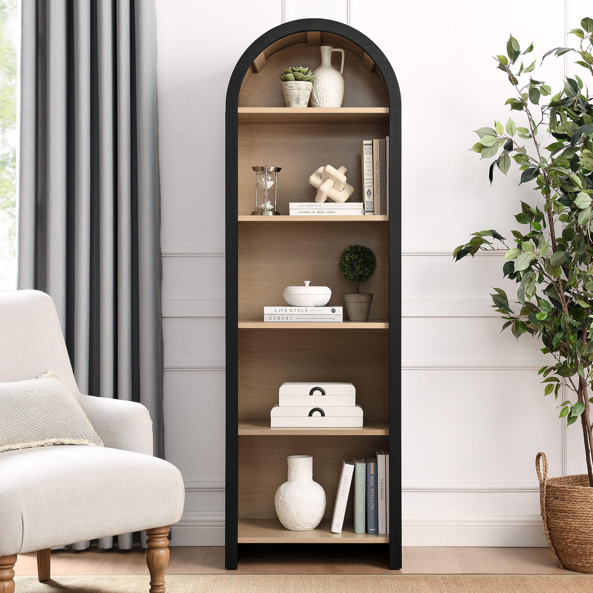 Click here for Modway Evie 72 Bookcase  Black prices