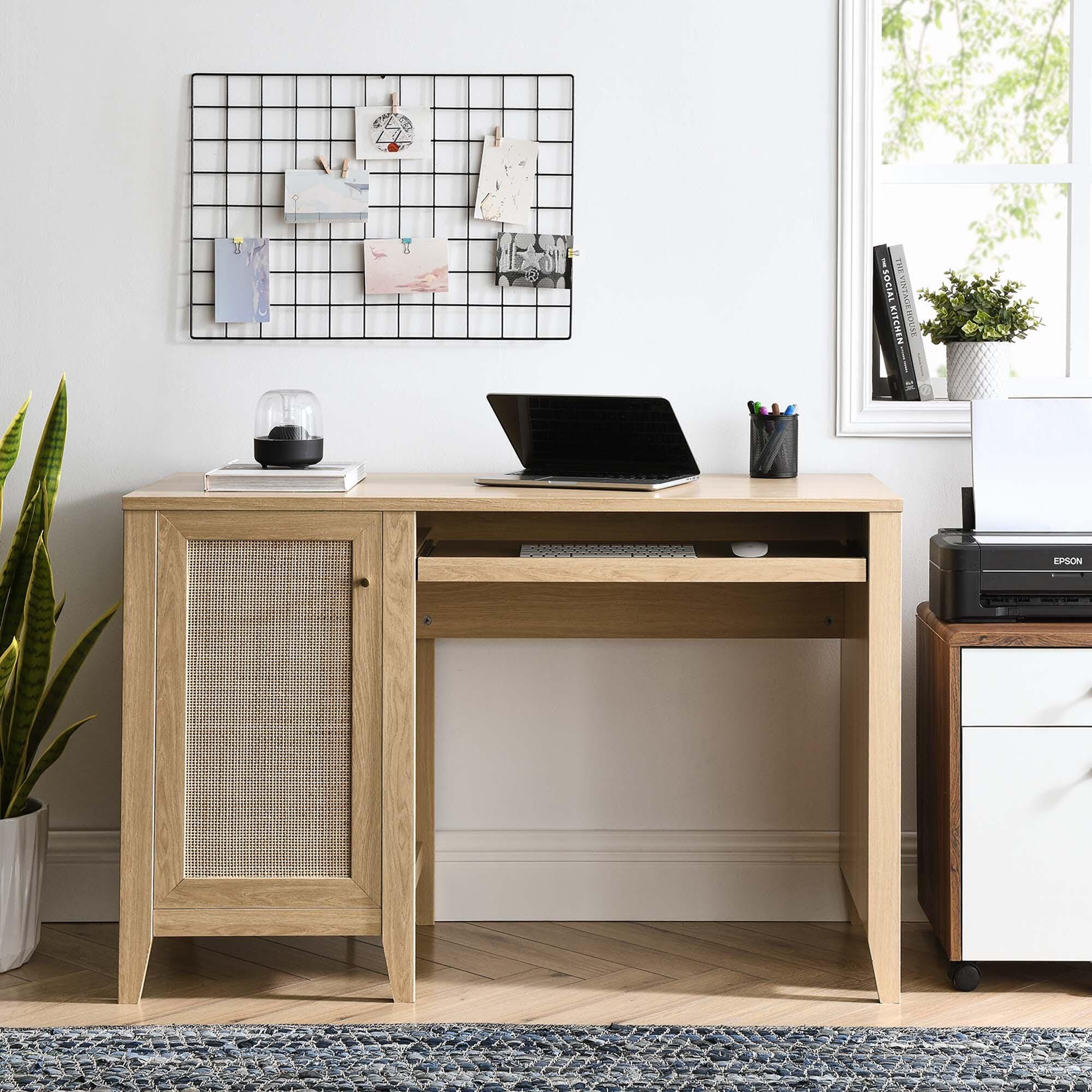 Click here for Modway Soma 19 Home Office Desk  Oak prices