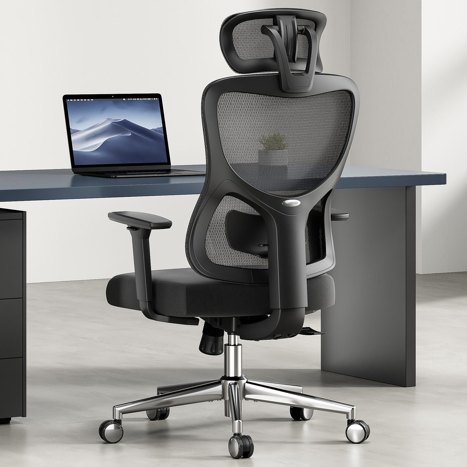 Click here for Dovelina Furnique 51 Home Office Desk Chair  Black prices