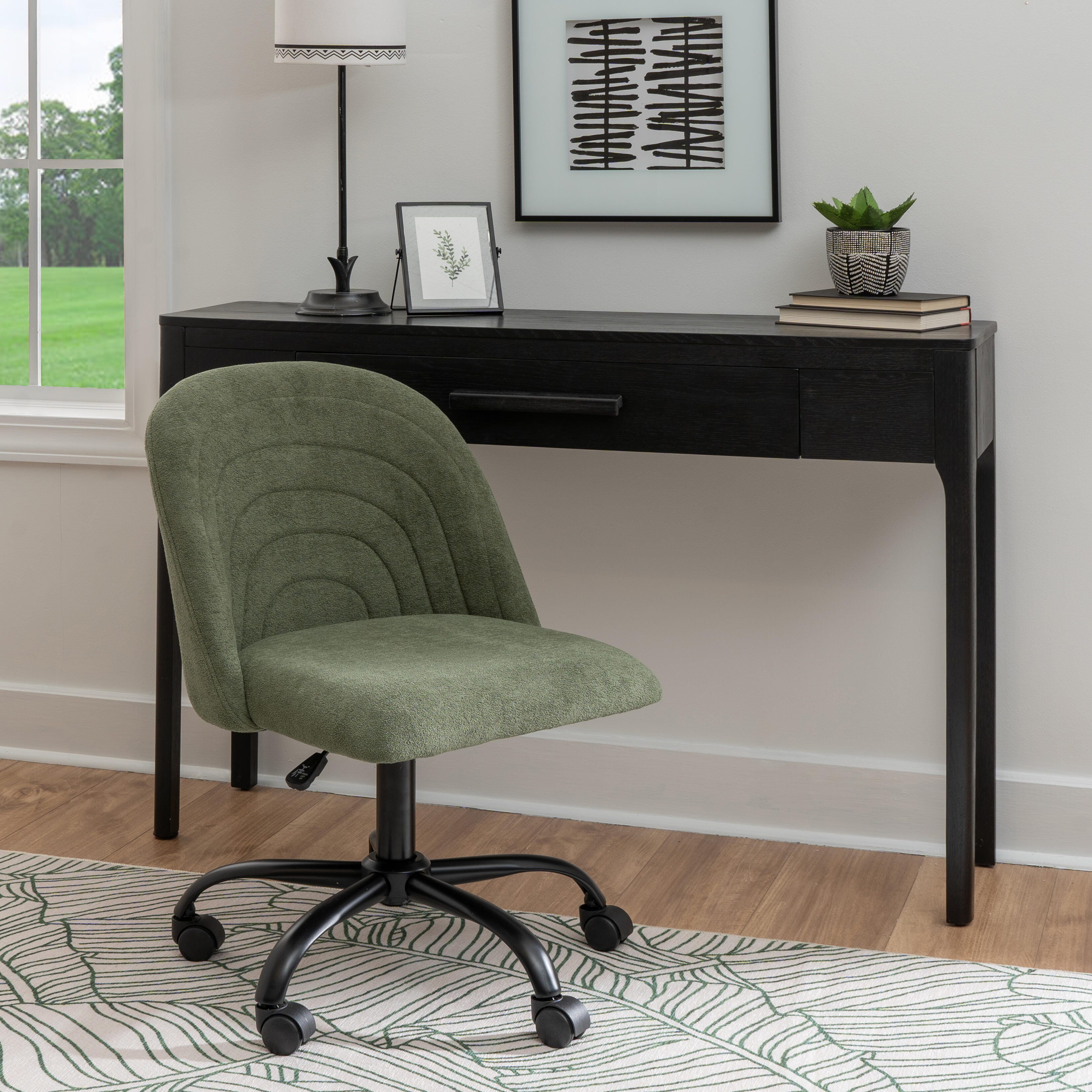 Click here for Linon Cate Home Office Desk Chair  Green prices