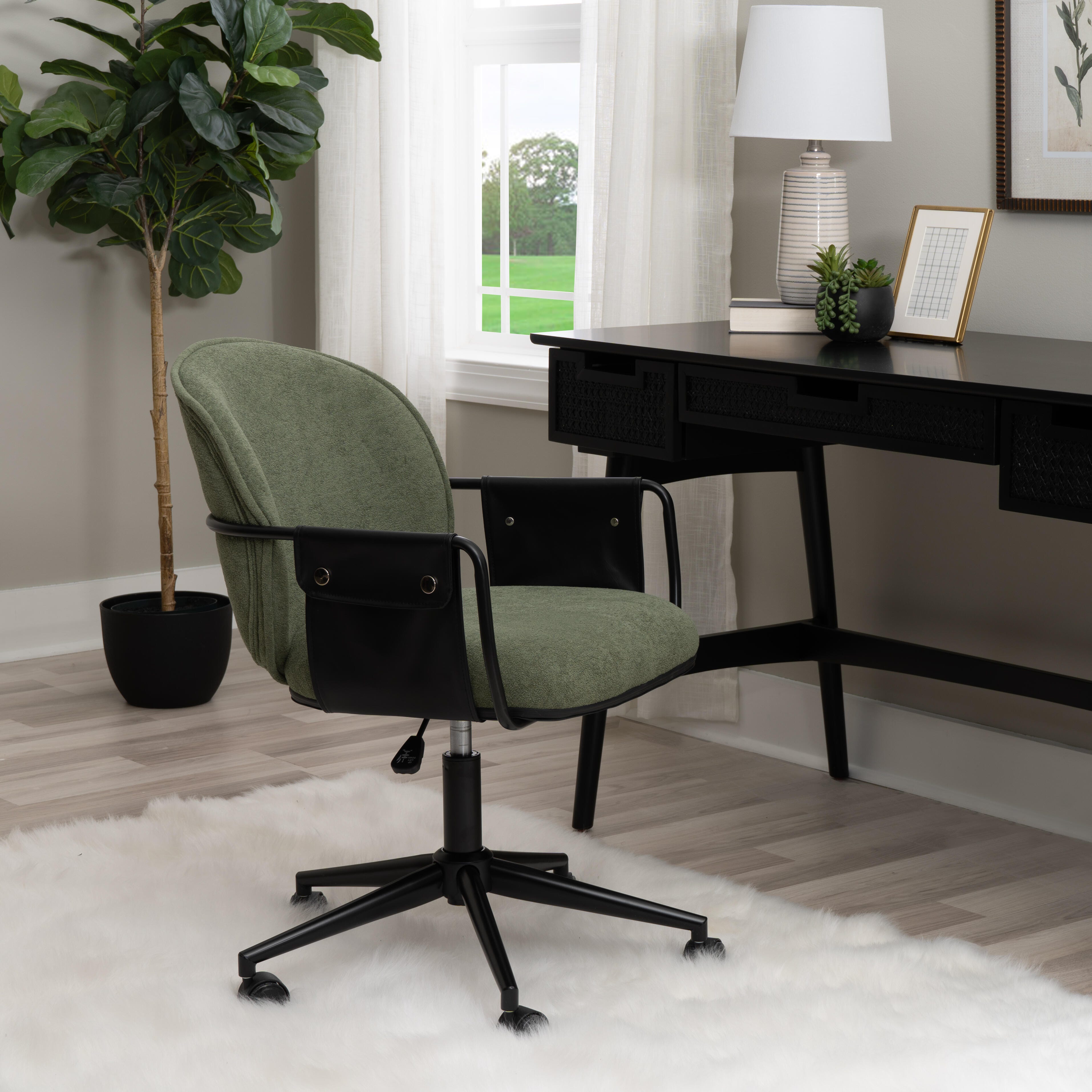Click here for Linon Kami Home Office Desk Chair  Olive Geen prices