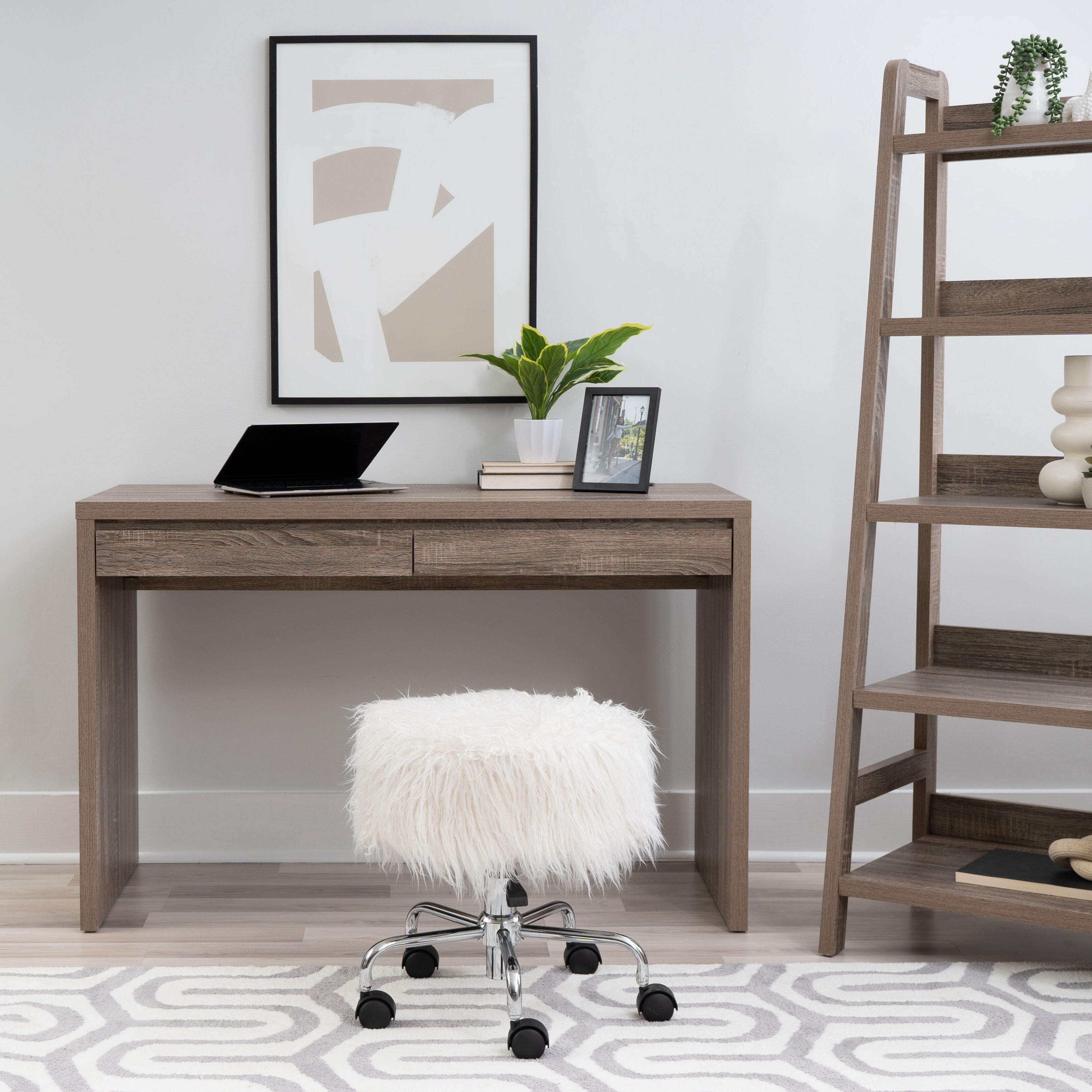 Click here for Linon Tracey 46 Home Office Desk  Gray prices
