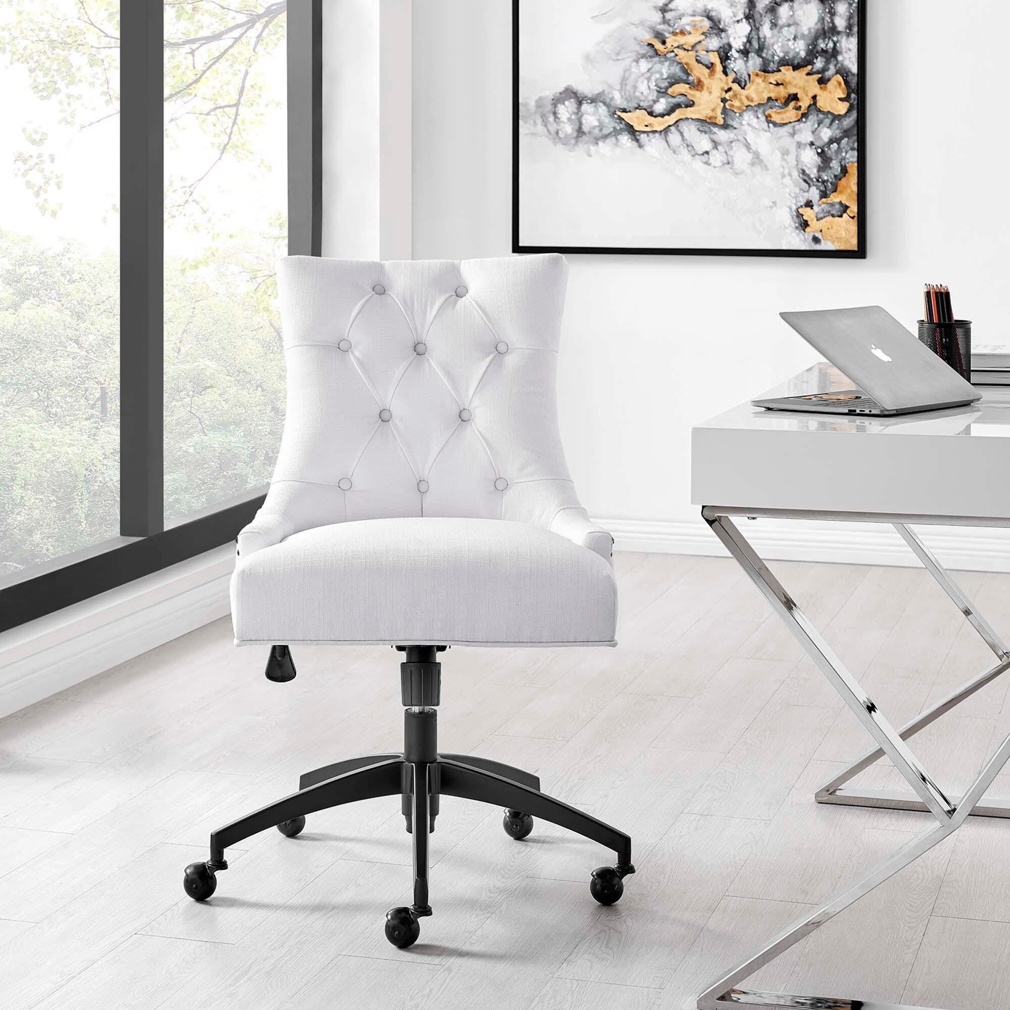 Click here for Modway Regent Home Office Chair  Black/White prices