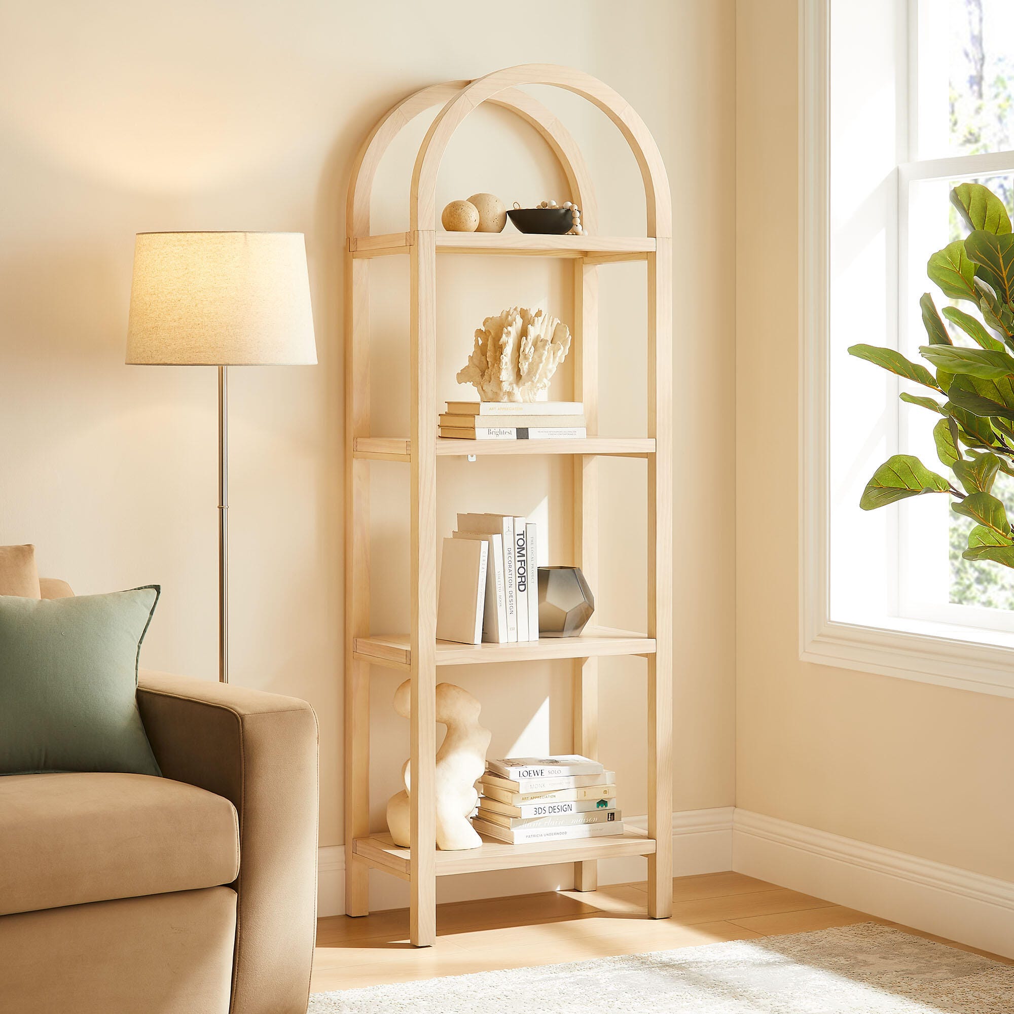 Click here for Modway Vexley 72 Bookshelf  Natural prices
