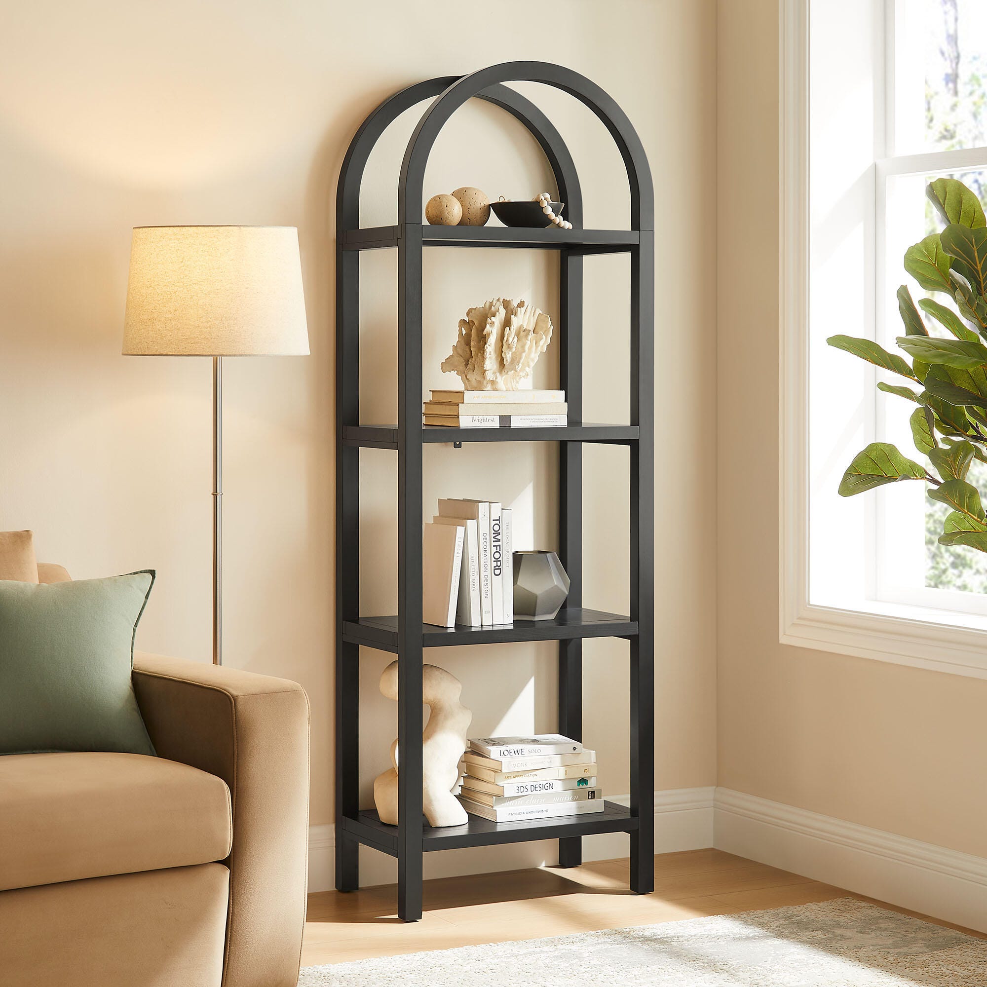 Click here for Modway Vexley 72 Bookshelf  Black prices
