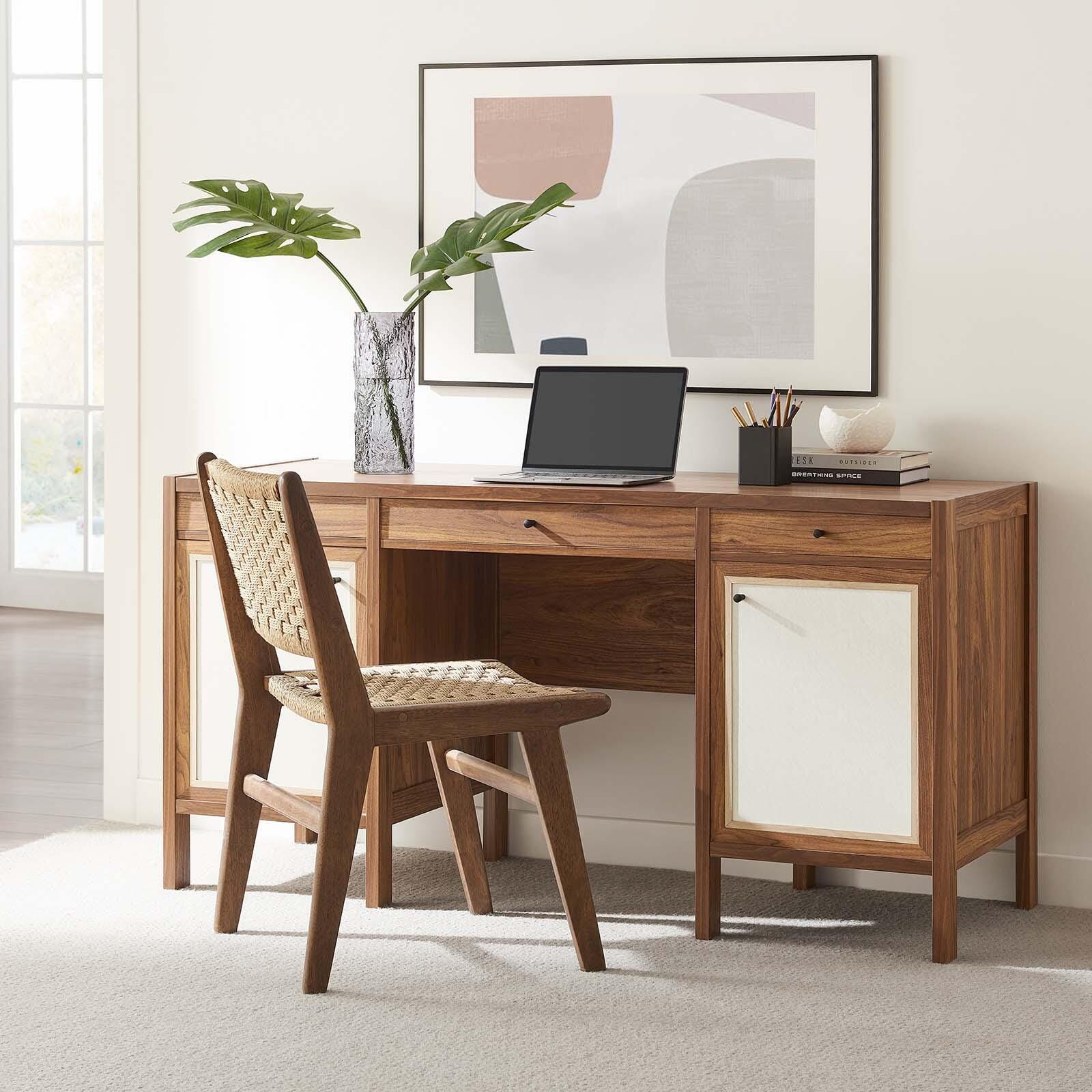 Click here for Capri 58 Office Desk  Walnut prices