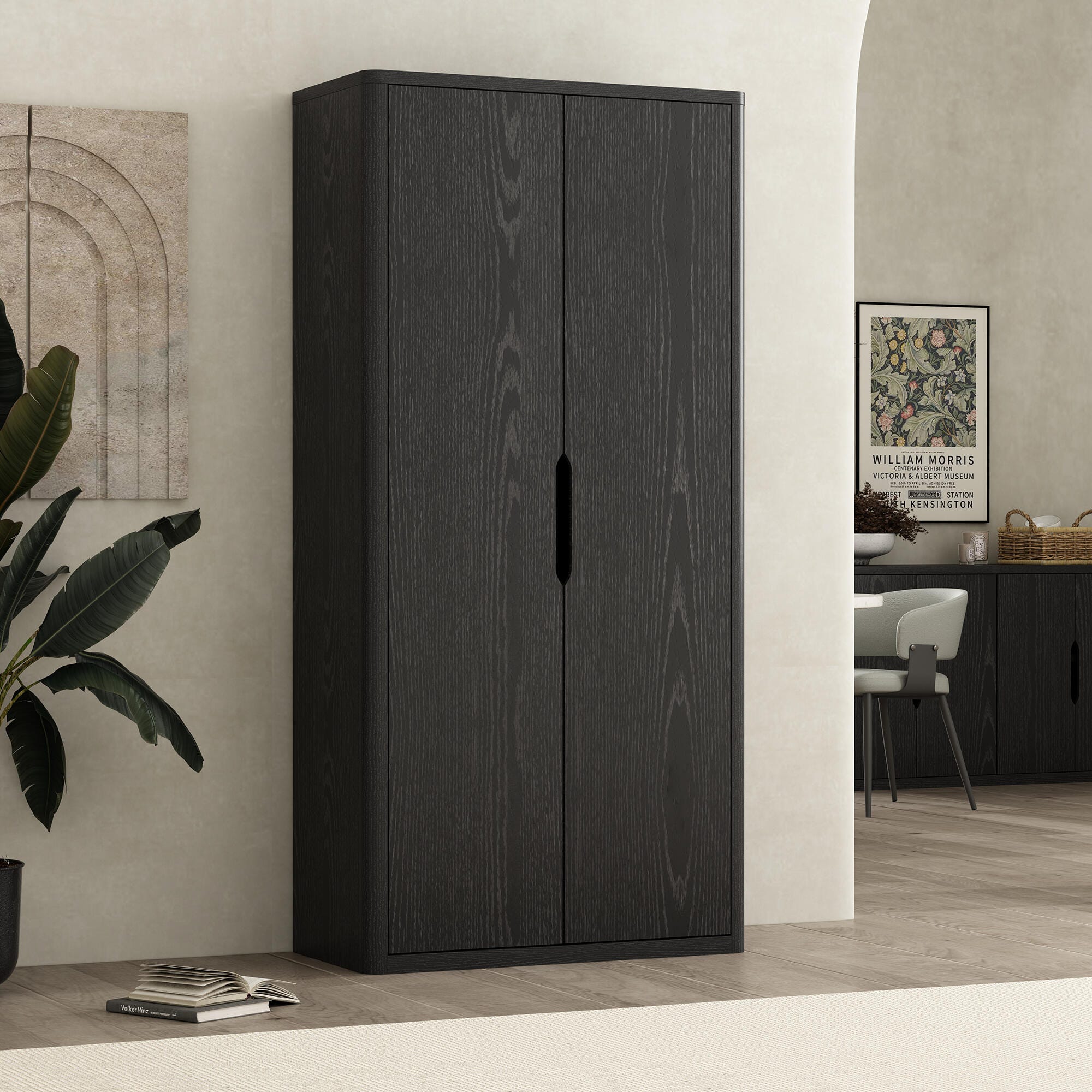 Click here for Manhattan Comfort Rivington 79 Bookcase  Black prices