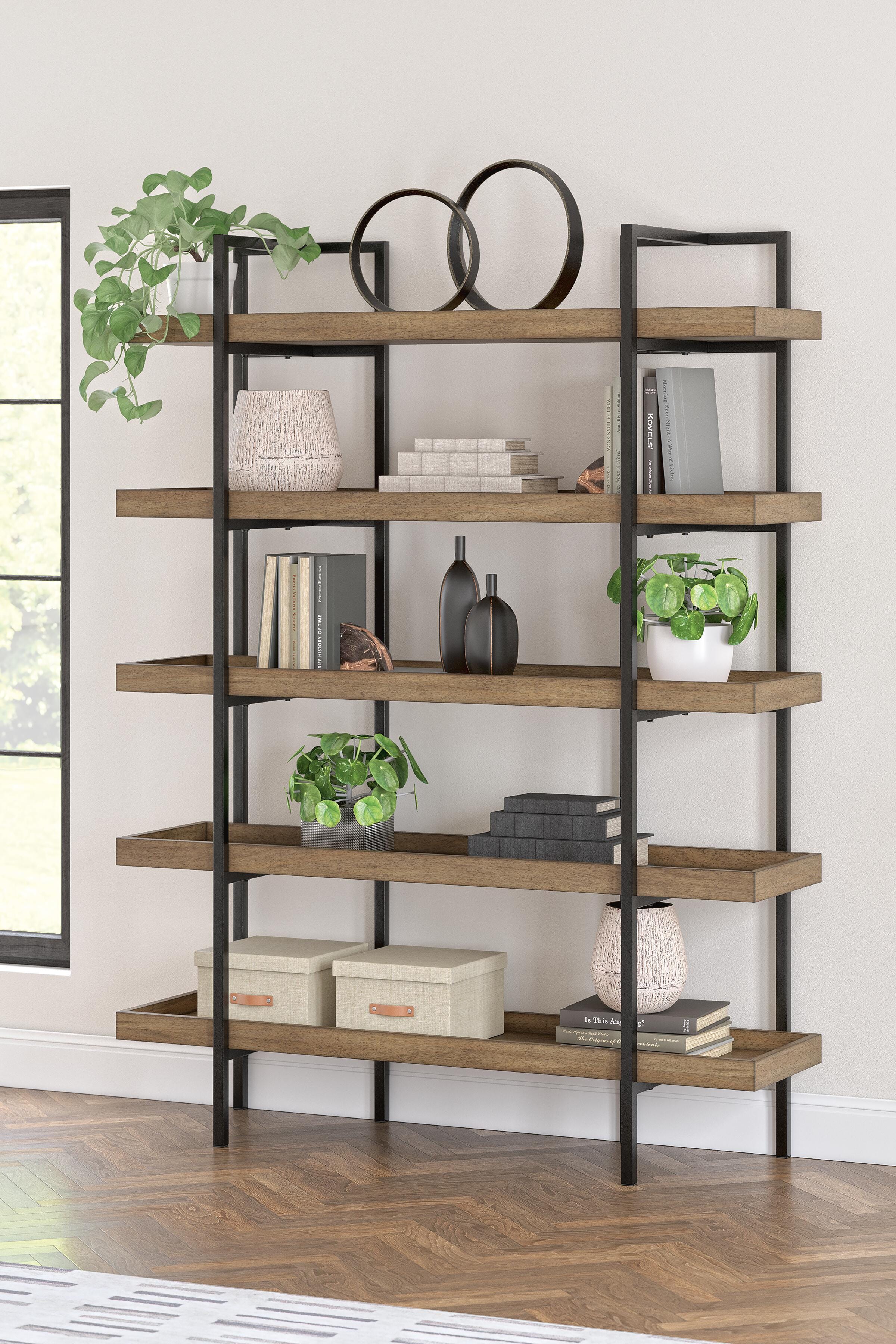 Click here for Montia 76 Bookcase  Light Brown prices