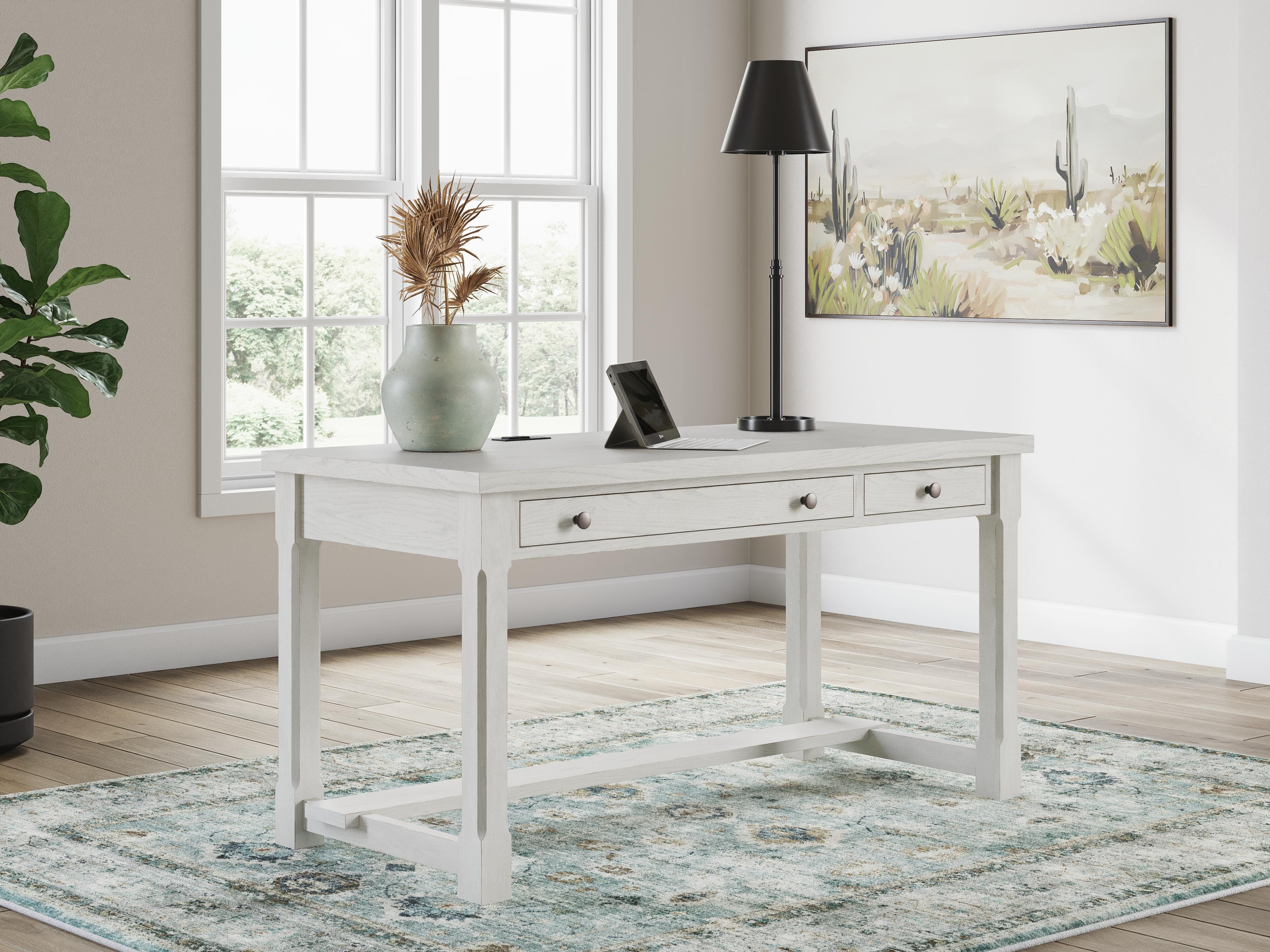 Click here for Robbinsdale Home Office Desk  Antique White prices