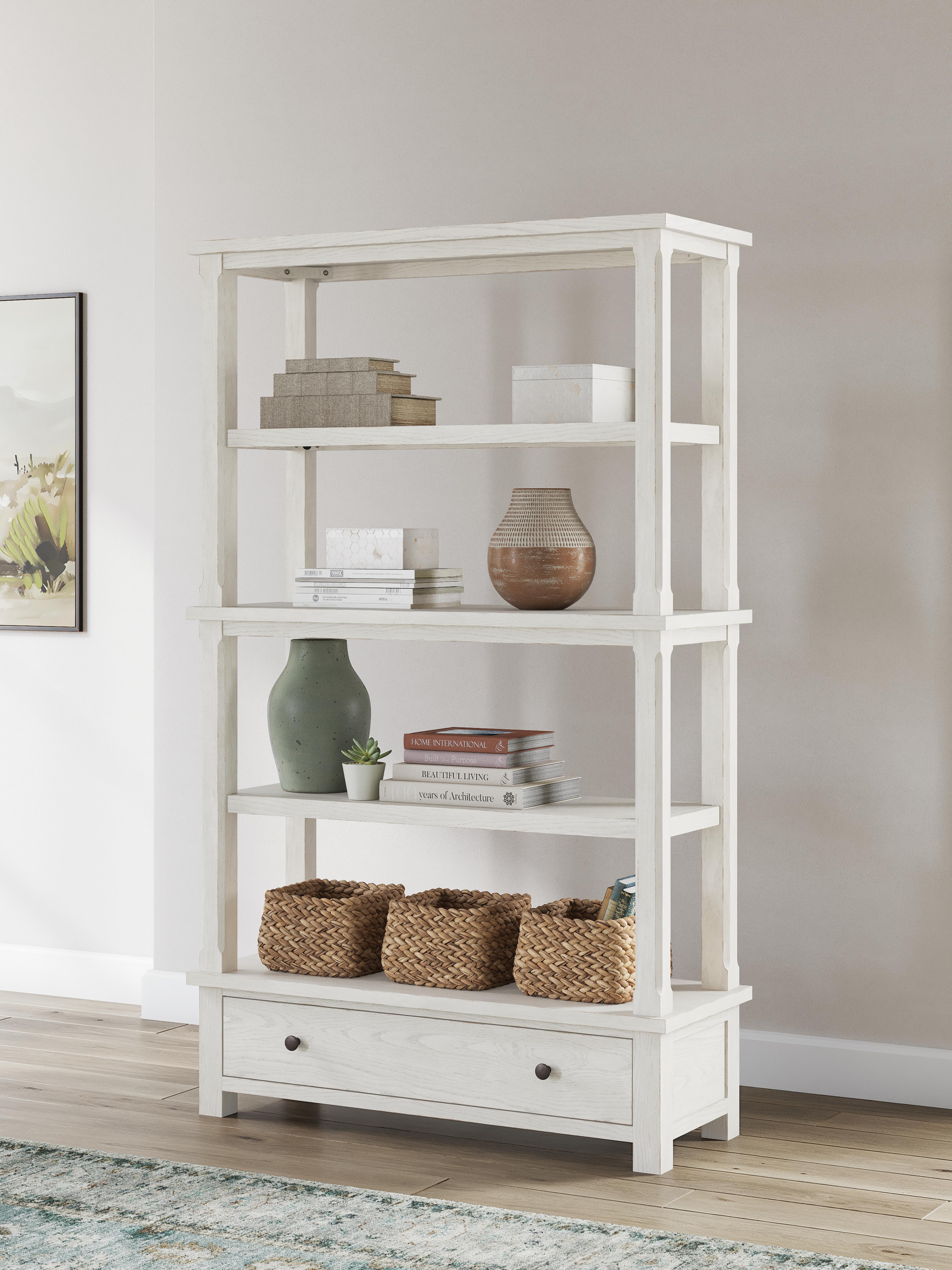 Click here for Robbinsdale 75 Bookcase  Antique White prices