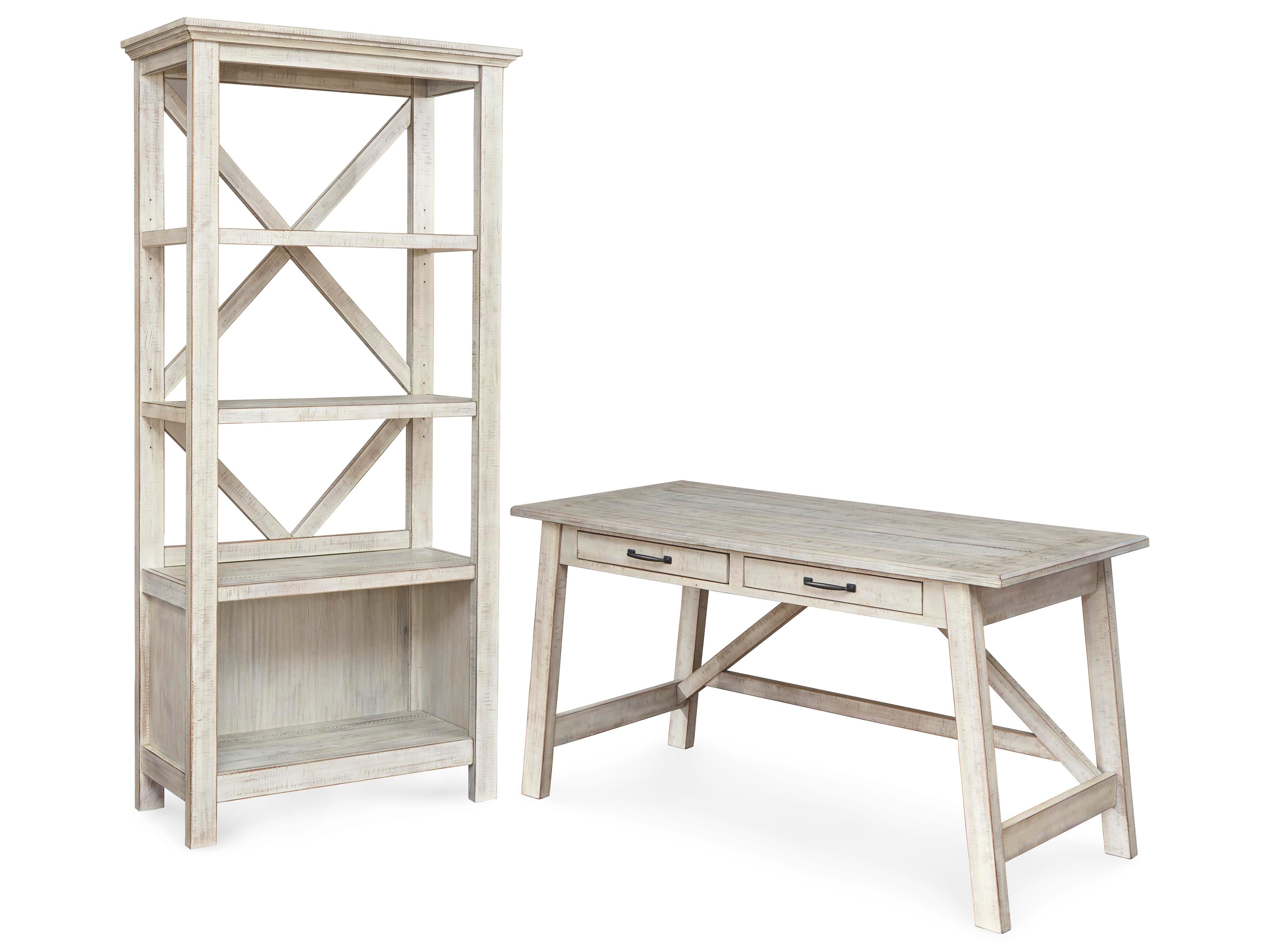 Click here for Carynhurst Home Office Desk and Storage  Whitewash prices