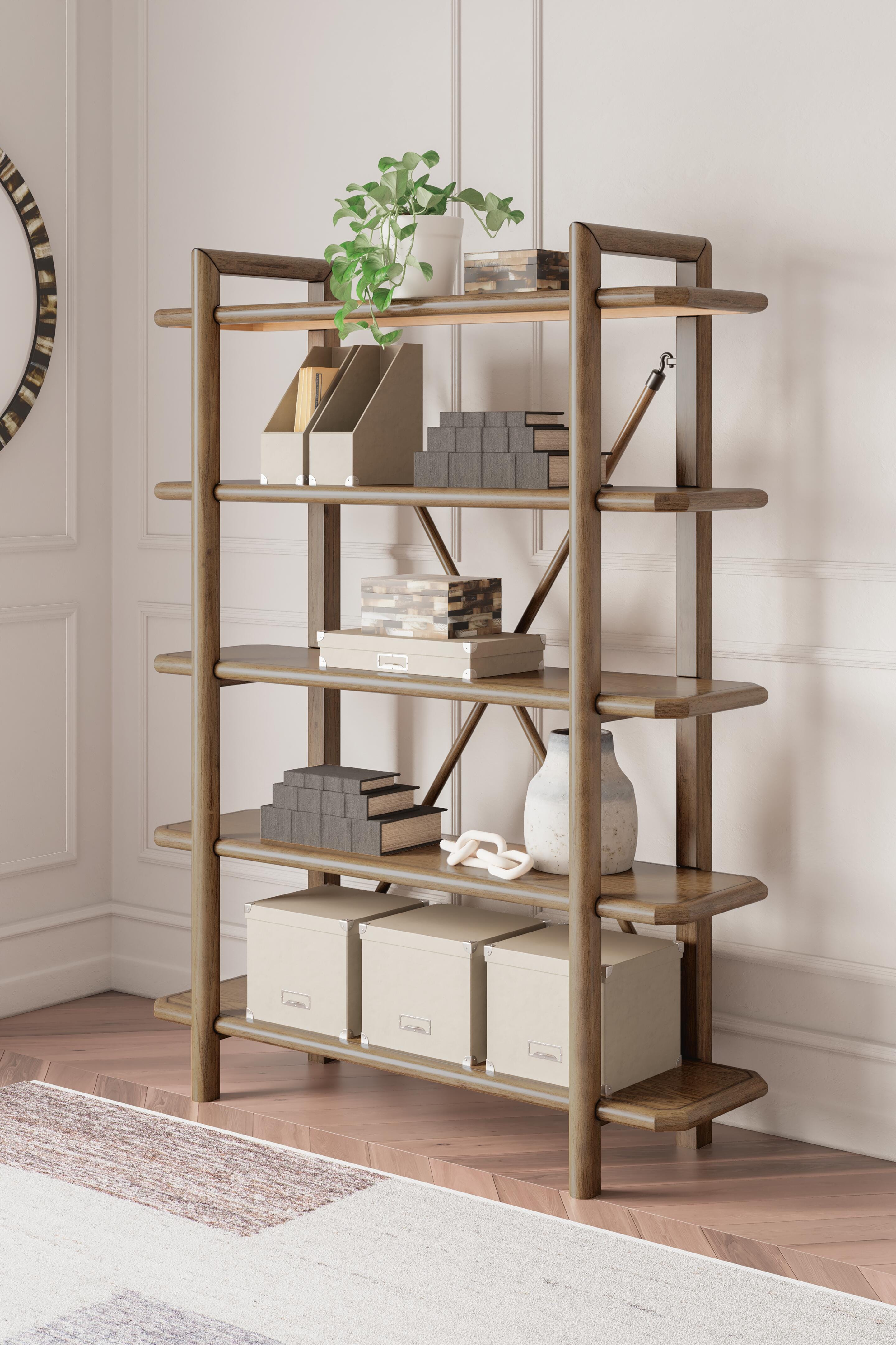 Click here for Roanhowe 71 Bookcase  Brown prices