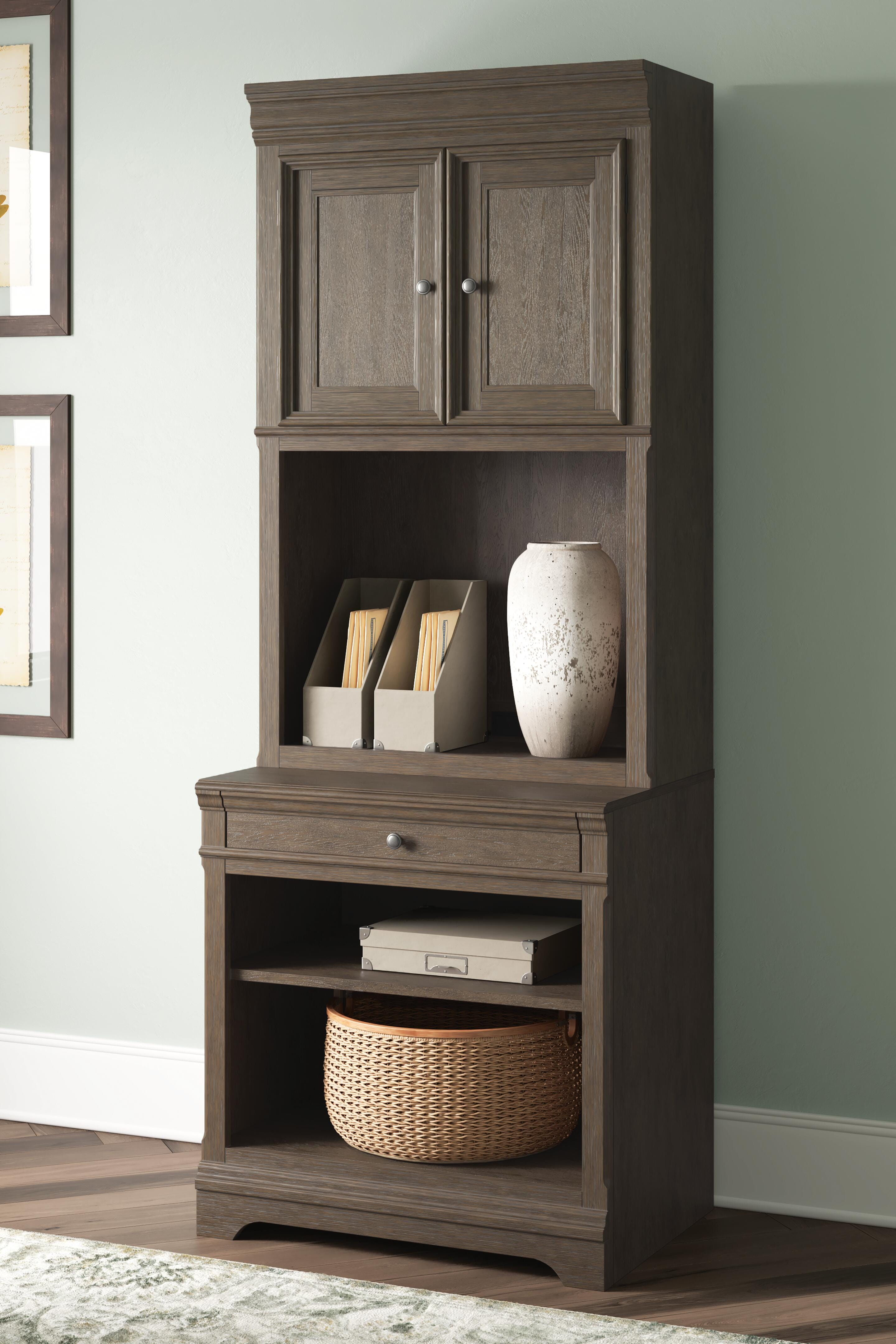 Click here for Janismore 79 Bookcase  Weathered Gray prices