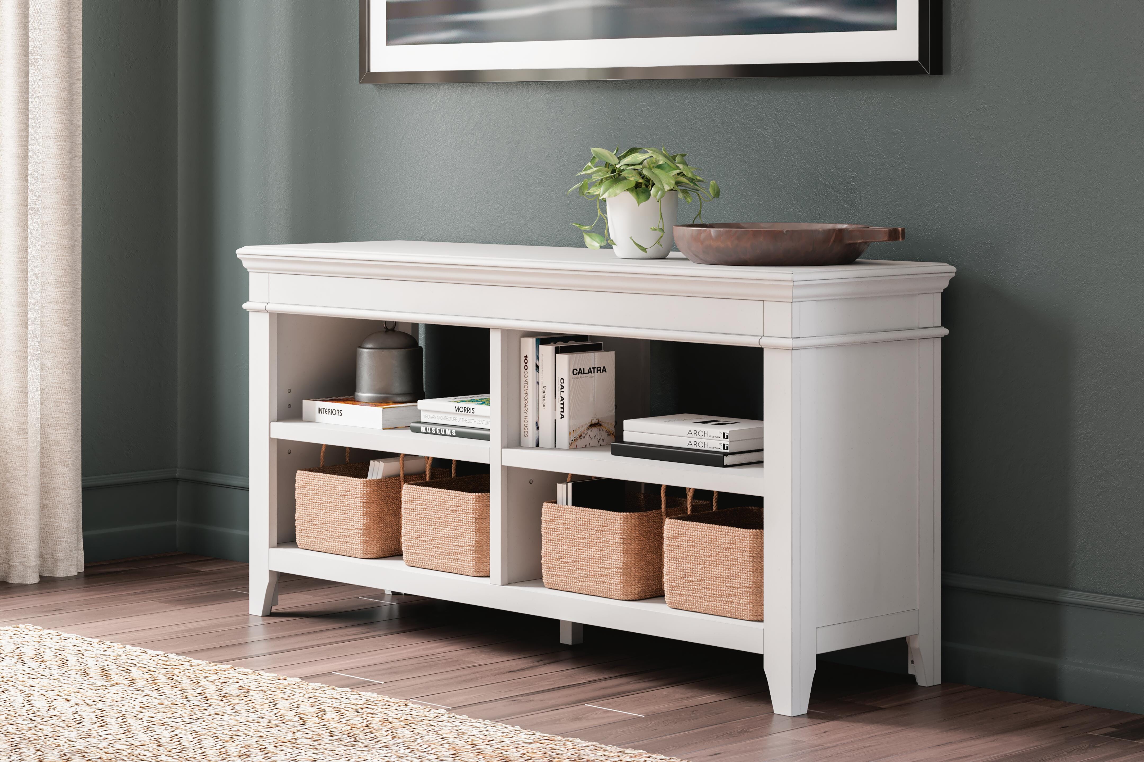 Click here for Kanwyn Credenza with 2 Adjustable Shelves  Whitewa... prices