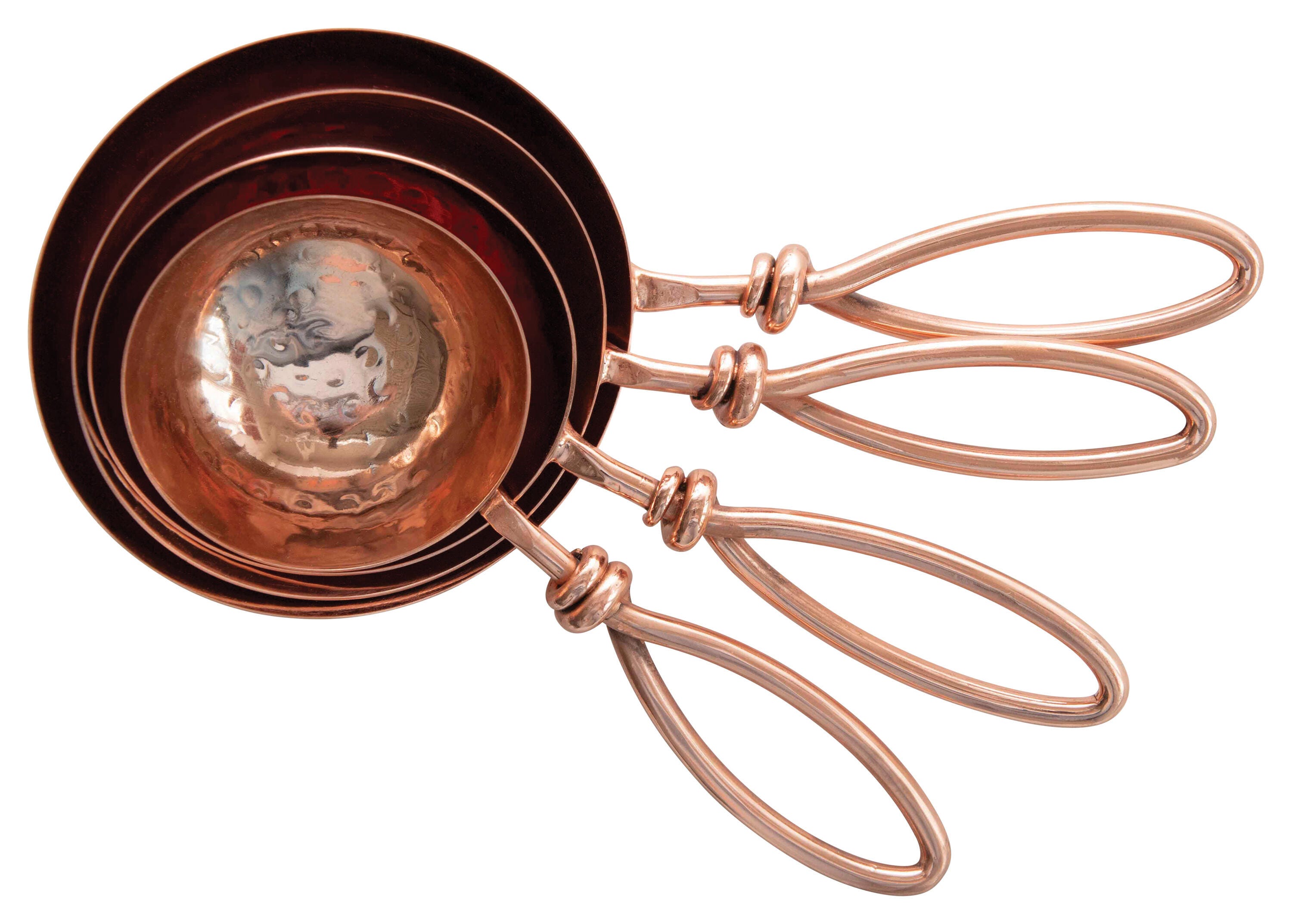 Click here for Storied Home Hammered Scoops with Tie (Set of 4)... prices