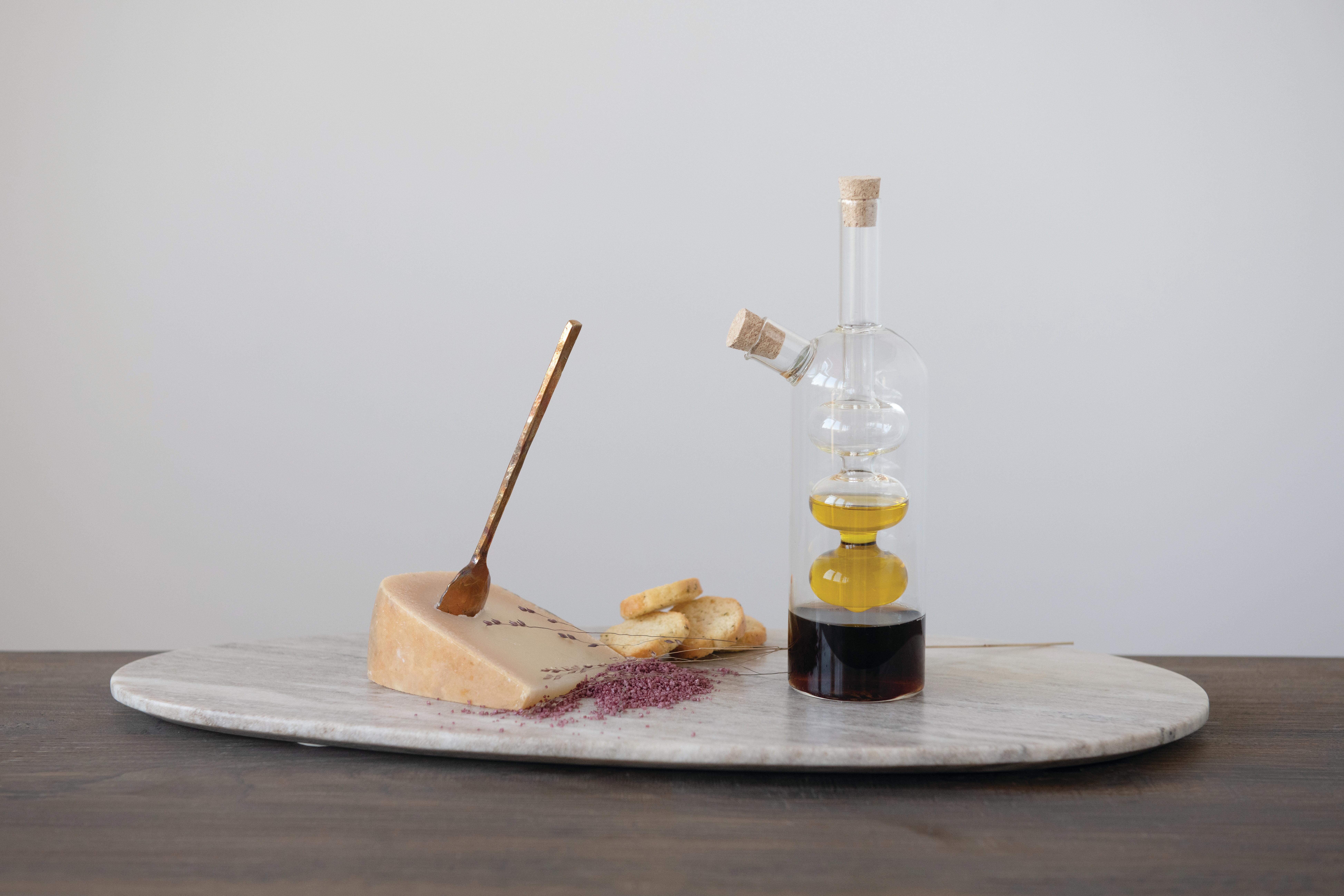 Click here for Creative Co-Op Hand-Blown Oil and Vinegar Cruet ... prices