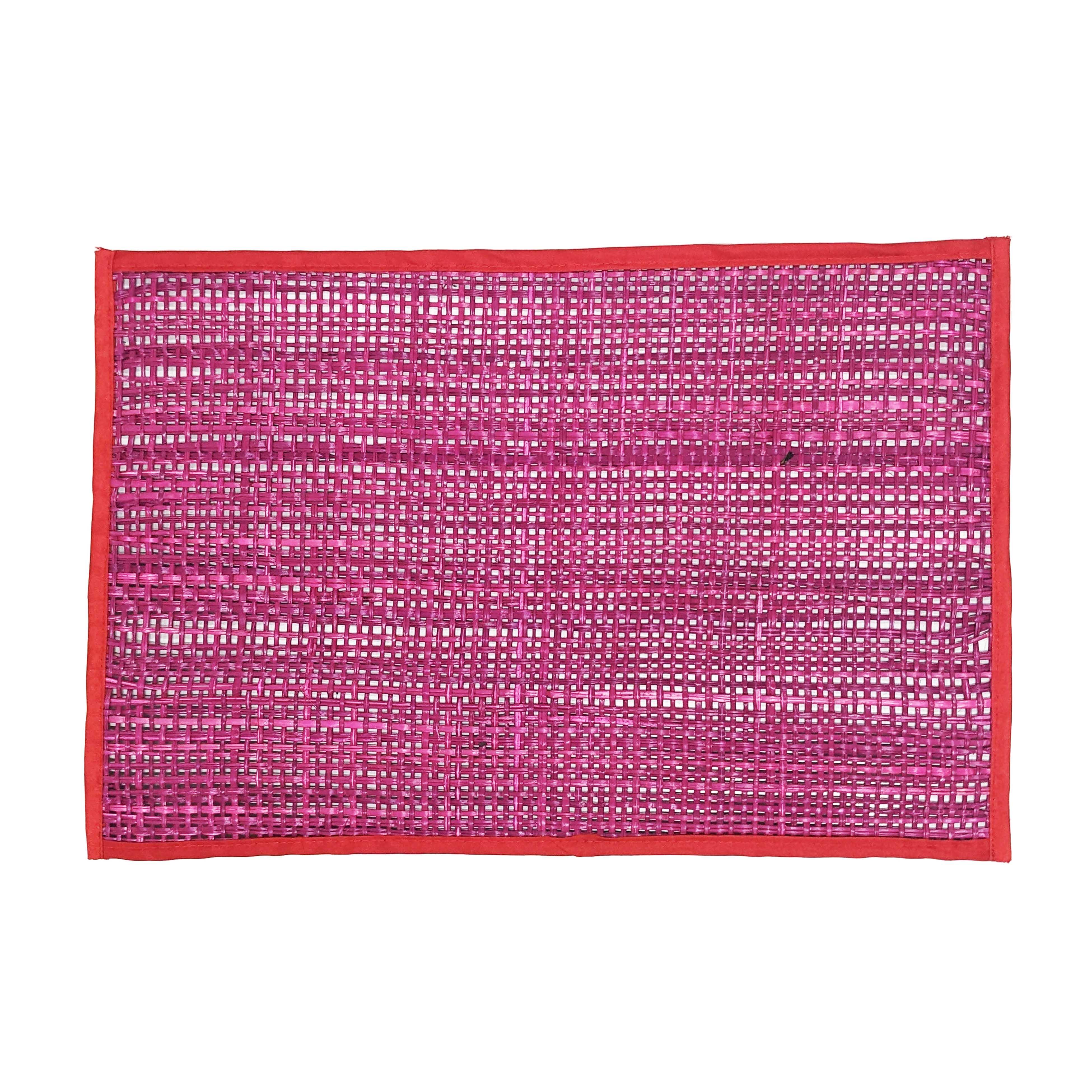 Click here for TOV Furniture Peele Placemat (Set of 4)  Pink prices
