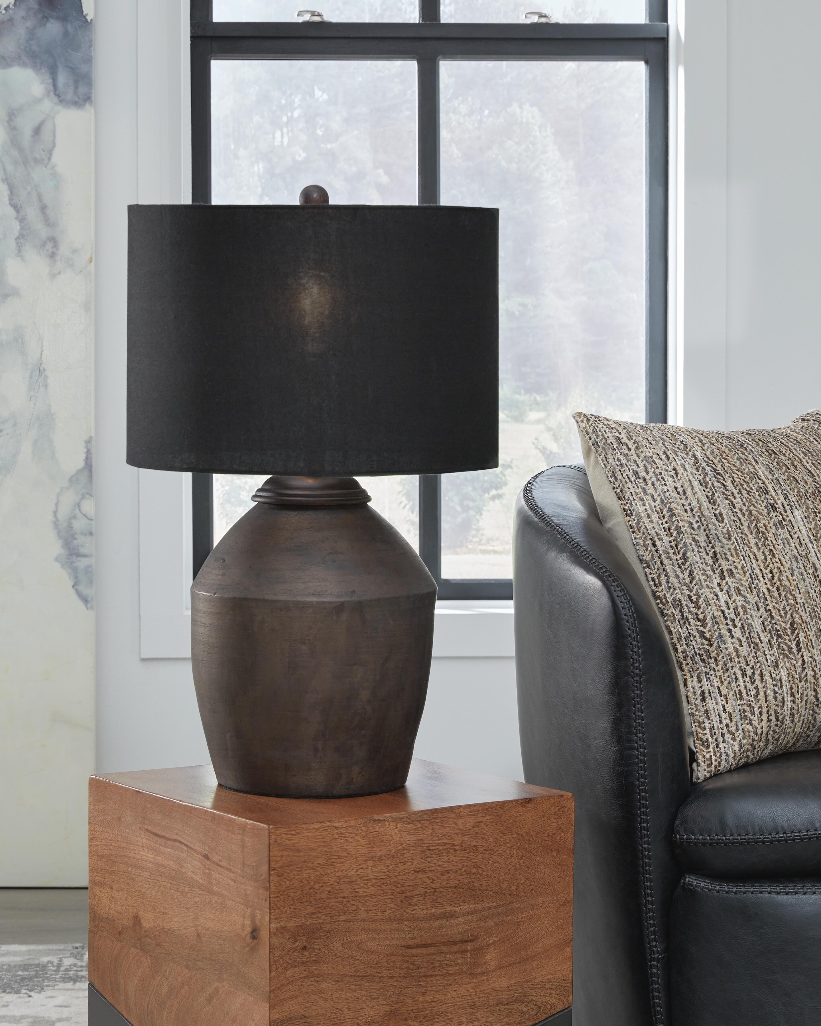 Click here for Naareman Table Lamp  Metallic Black prices